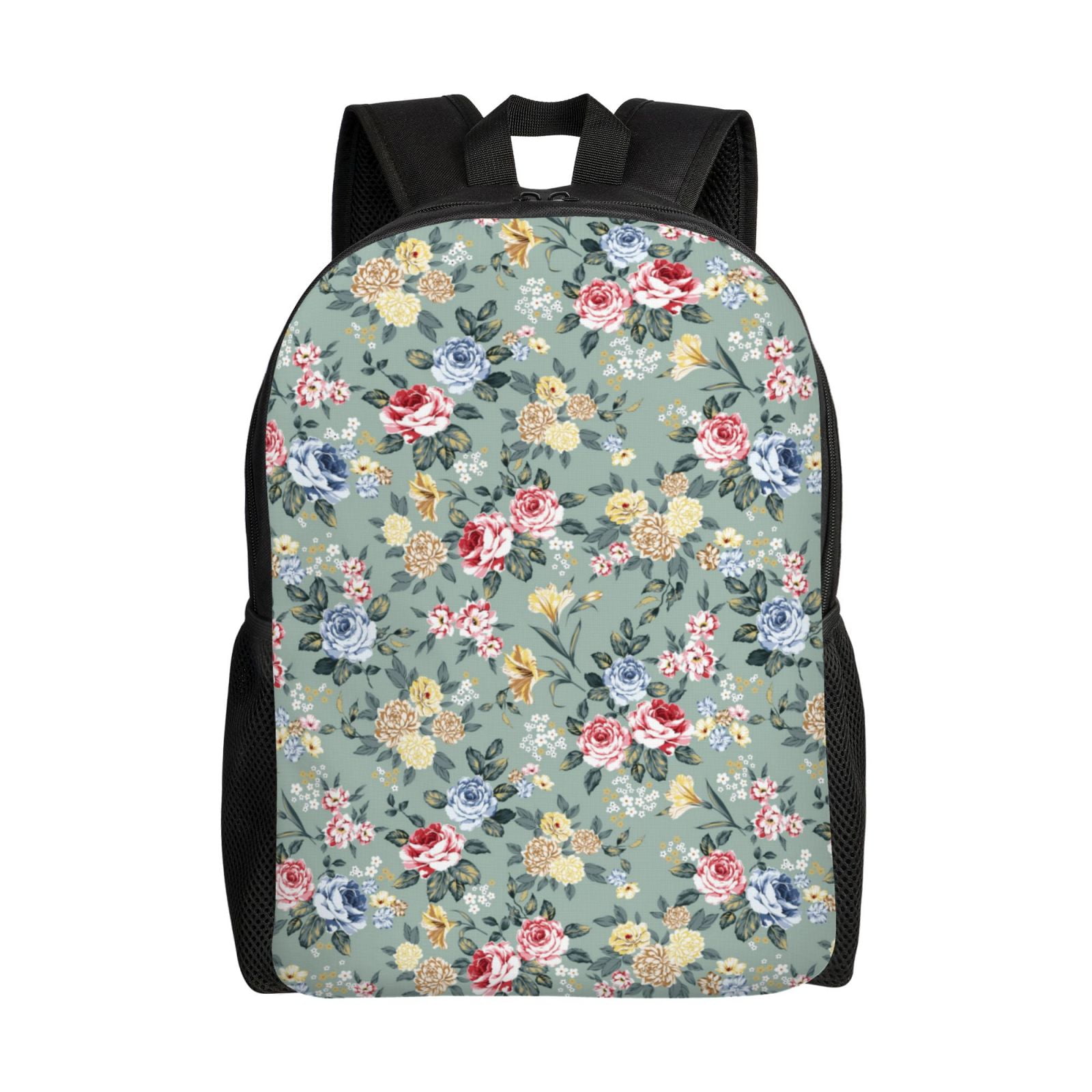 Haiem Rose Flowers Backpack - Stylish and Durable 15-inch Laptop ...