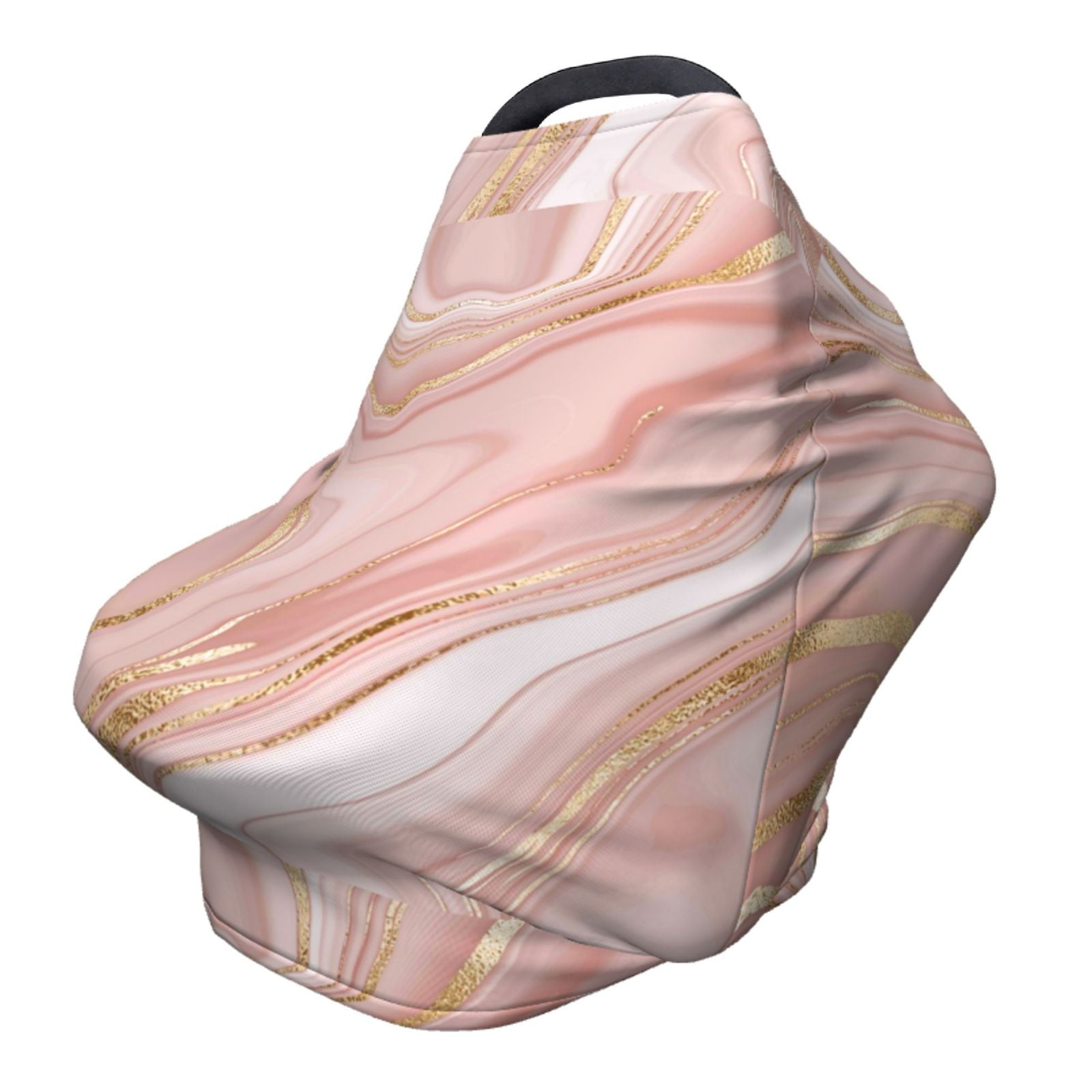 Haiem Rose Gold Glitter Splatter Baby Nursing Cover & Nursing Poncho ...