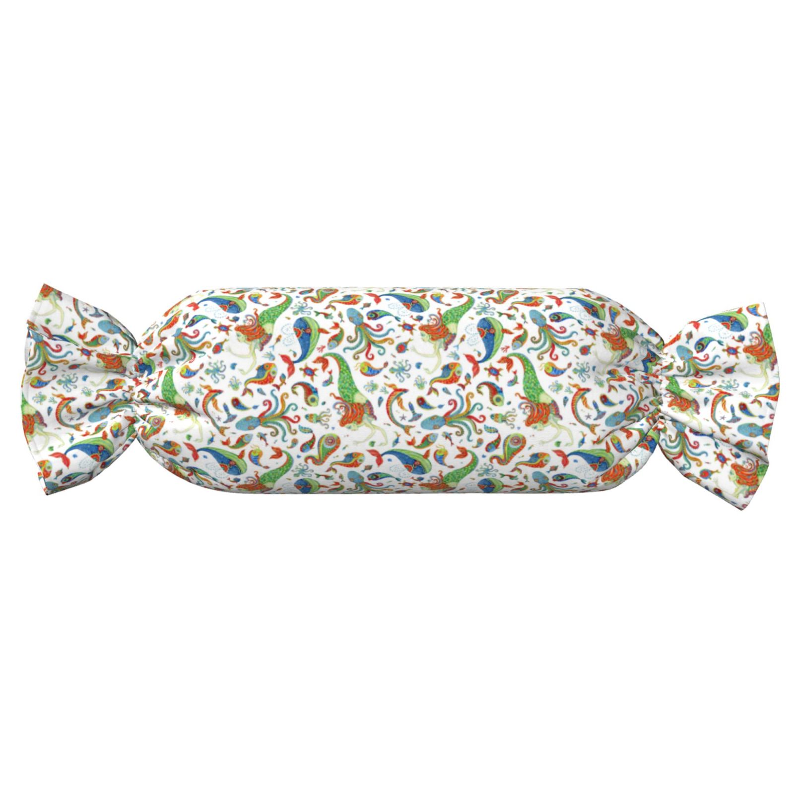 Haiem Sea Animals 1 for Round Cervical Roll Cylinder Bolster Pillow ...