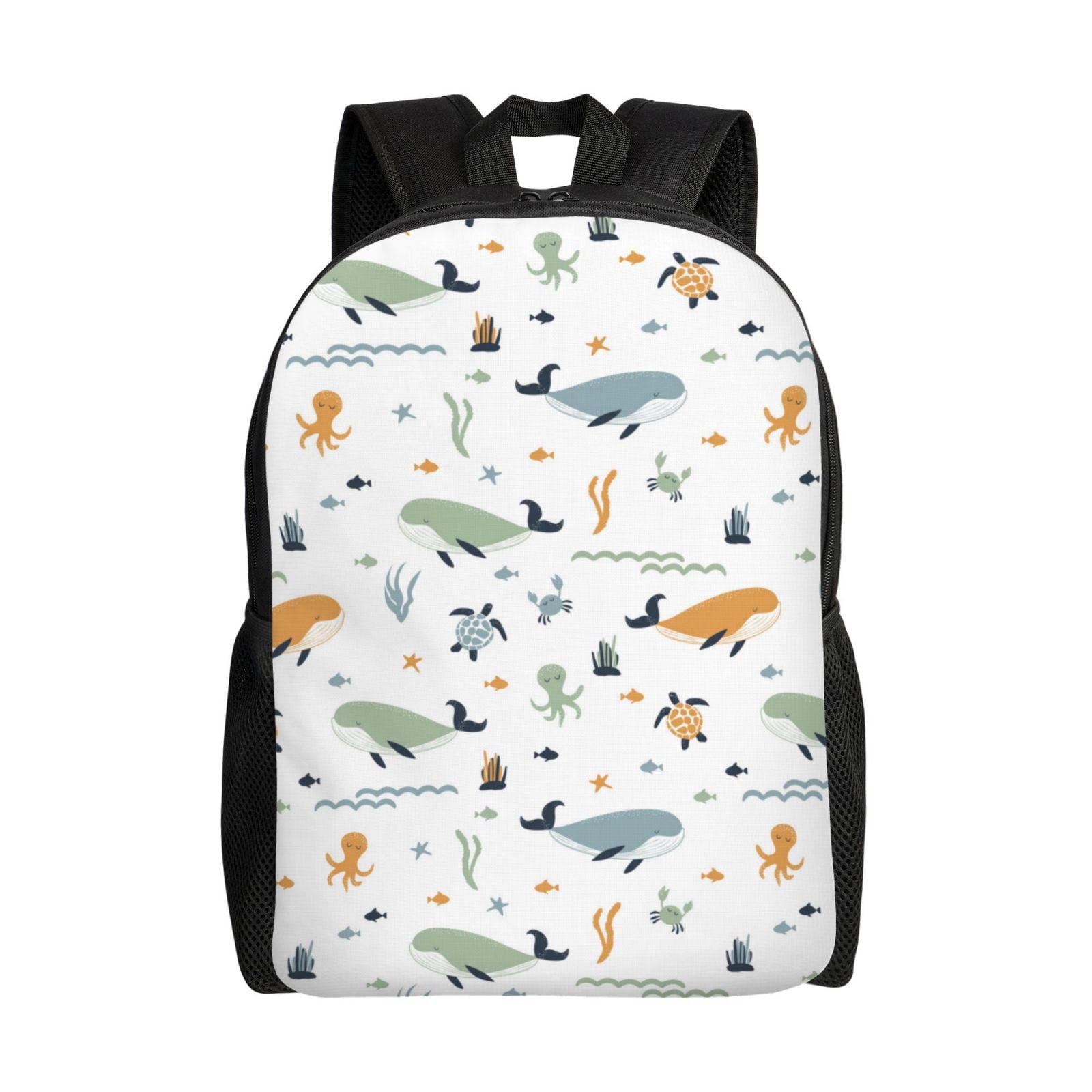 Haiem Sea Creatures Backpack - Stylish and Durable 15-inch Laptop ...