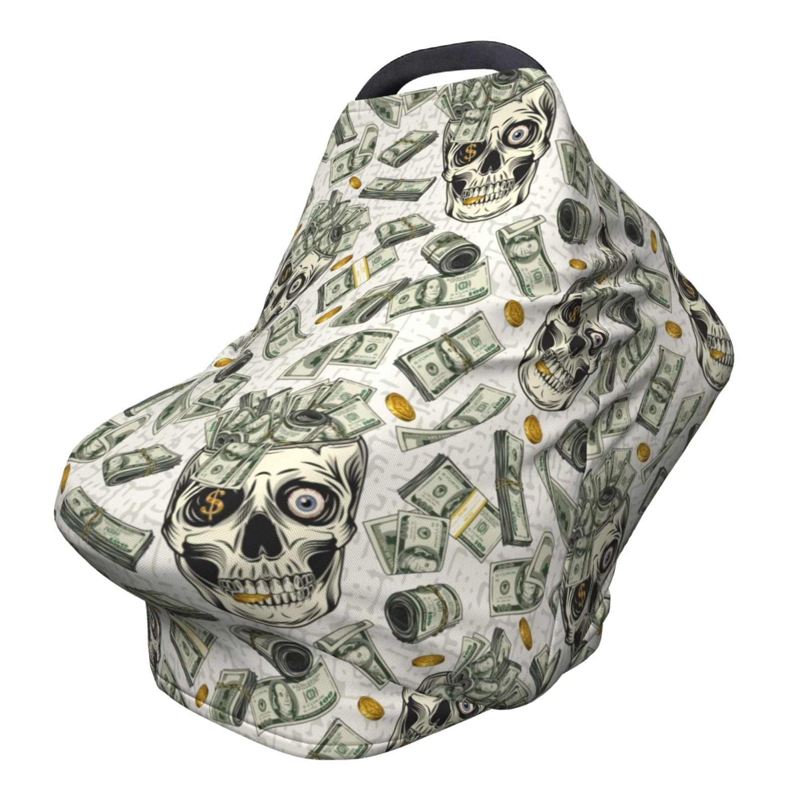 Haiem Skull with Cash Baby Nursing Cover & Nursing Poncho - Multi Use ...
