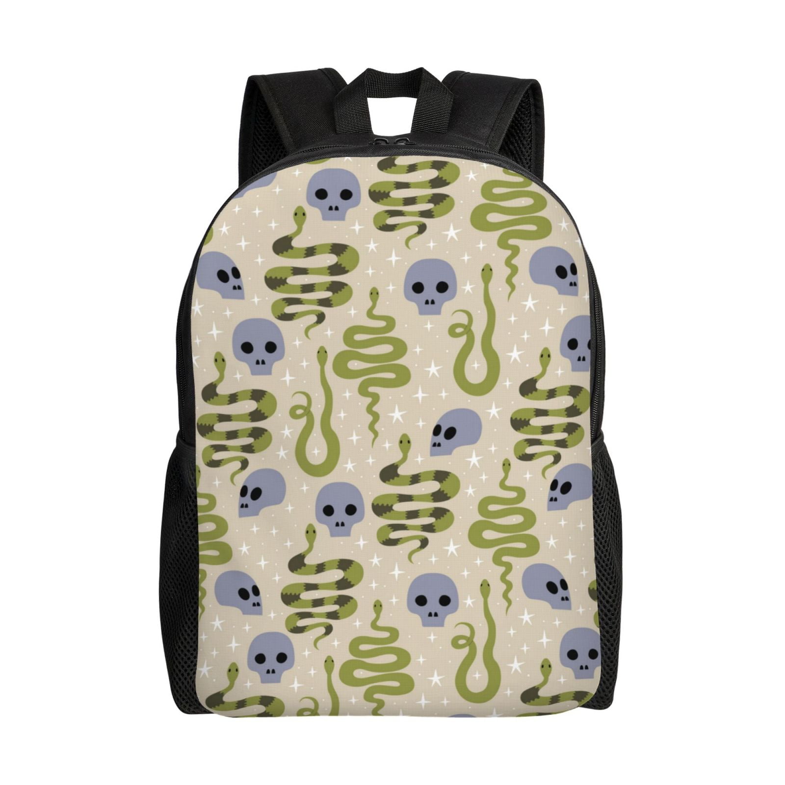 Haiem Skull Snake Backpack - Stylish and Durable 15-inch Laptop ...