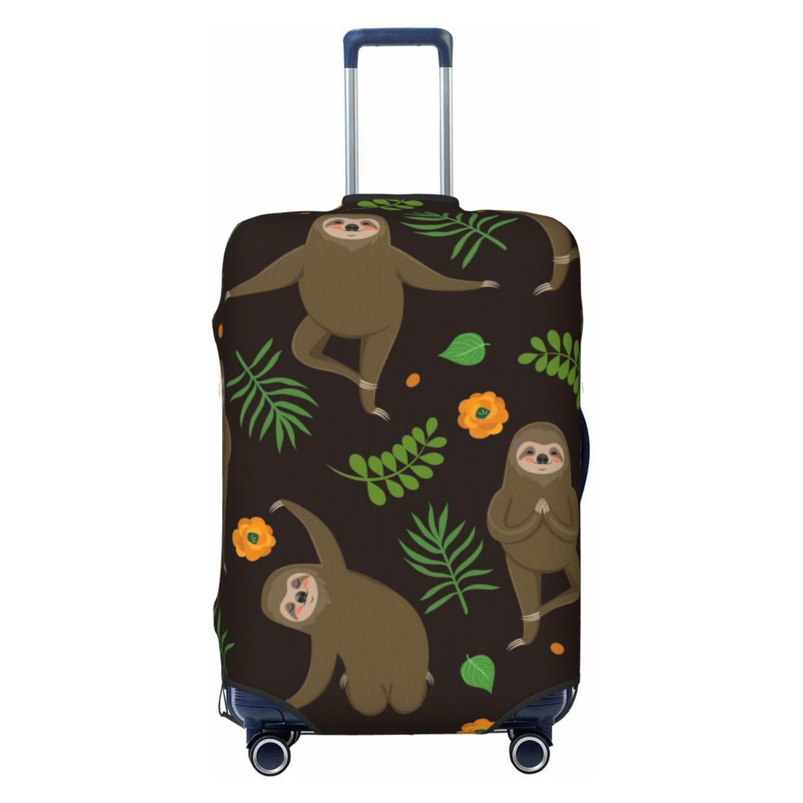 Haiem Sloth Doing Yoga Luggage Cover Printed Suitcase Covers for ...