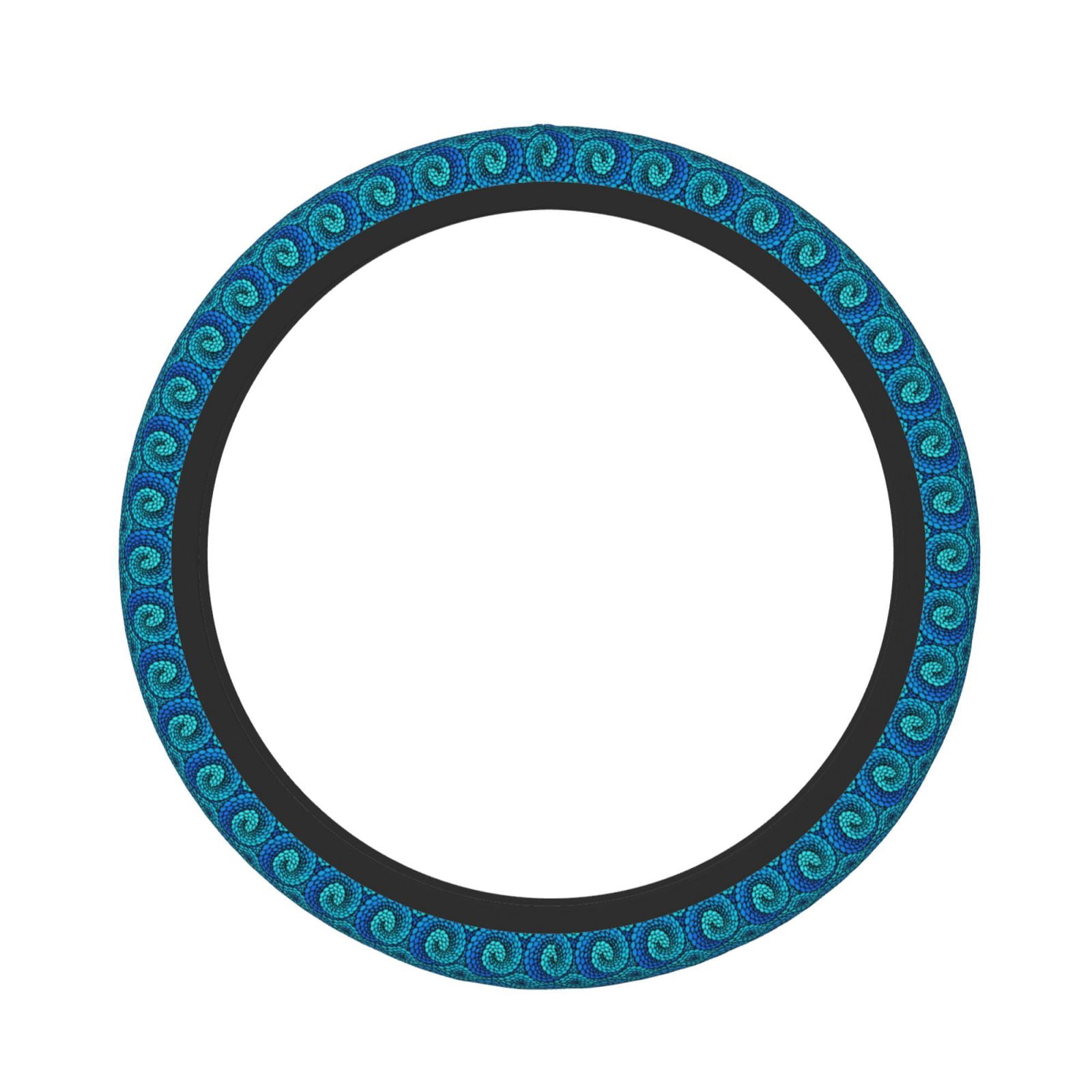 Haiem Snake Print Steering Wheel Cover 15 Inches for Women Men ...