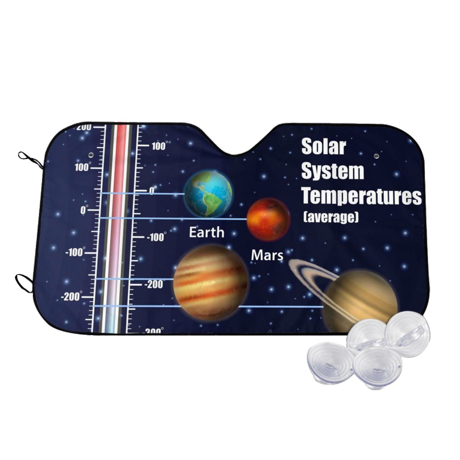 Haiem Solar System Car Windshield Sun Shade - Blocks UV Rays Sun Visor ...