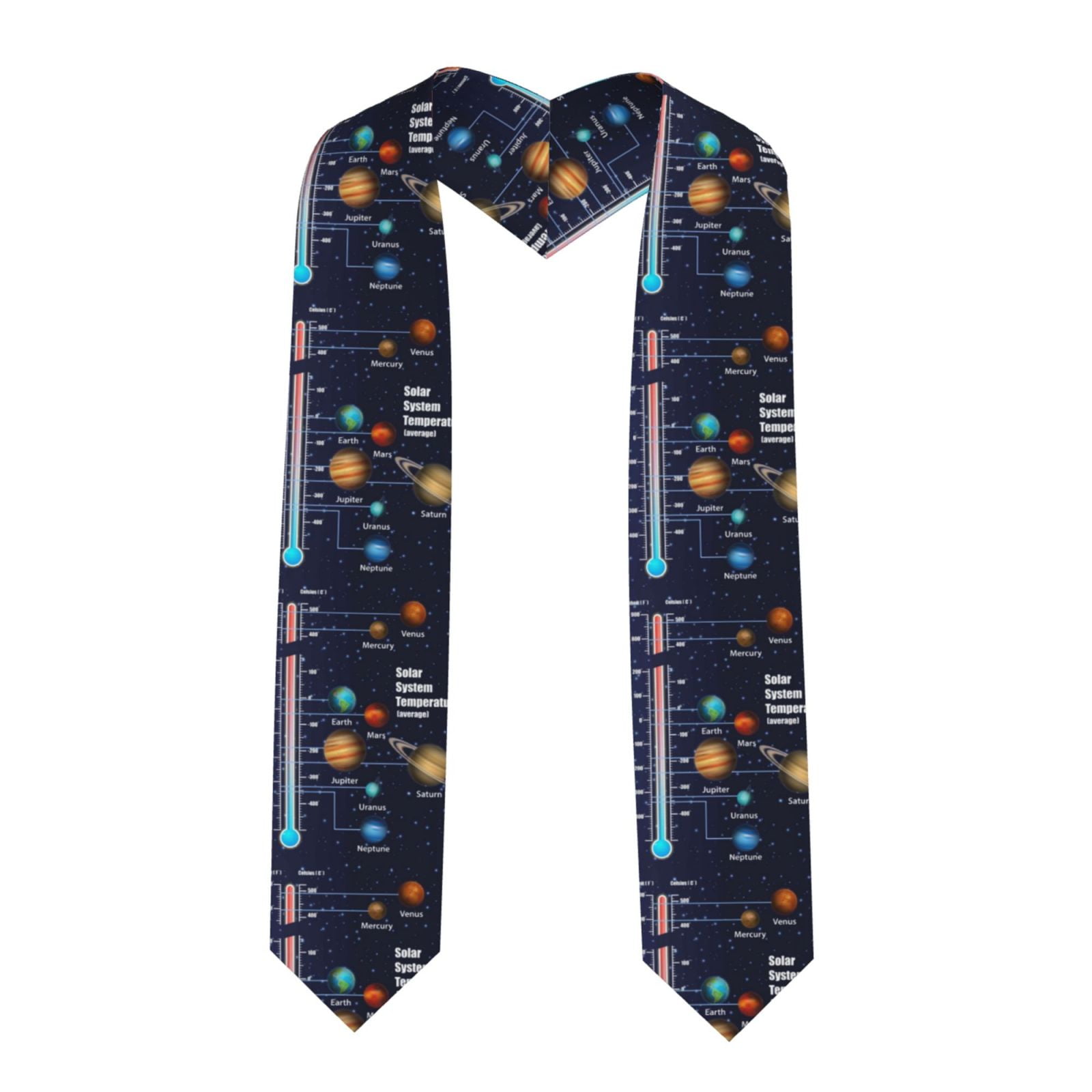 Haiem Solar System Pattern Graduation Stole 2024 | Premium Satin Sash ...