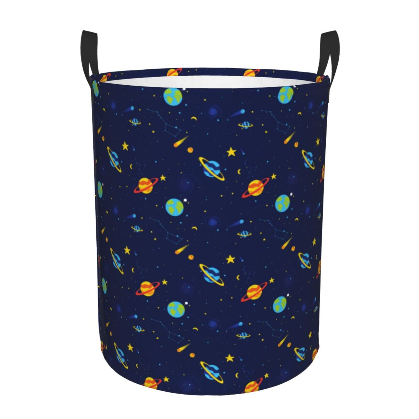 Haiem Space Galaxy Print Laundry Basket, Laundry Hamper, Collapsible ...