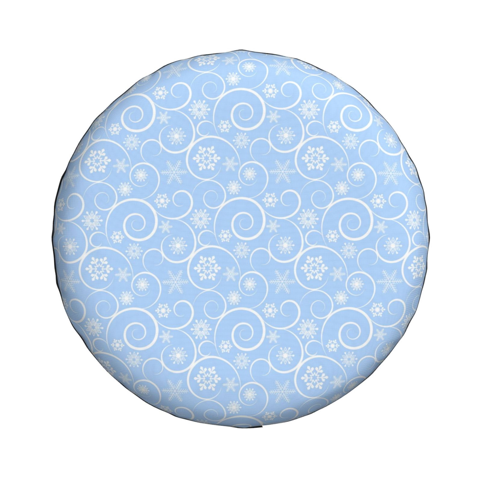 Haiem Spare Tire Cover , Wheel Cover with Blue snowflakes elegant ...