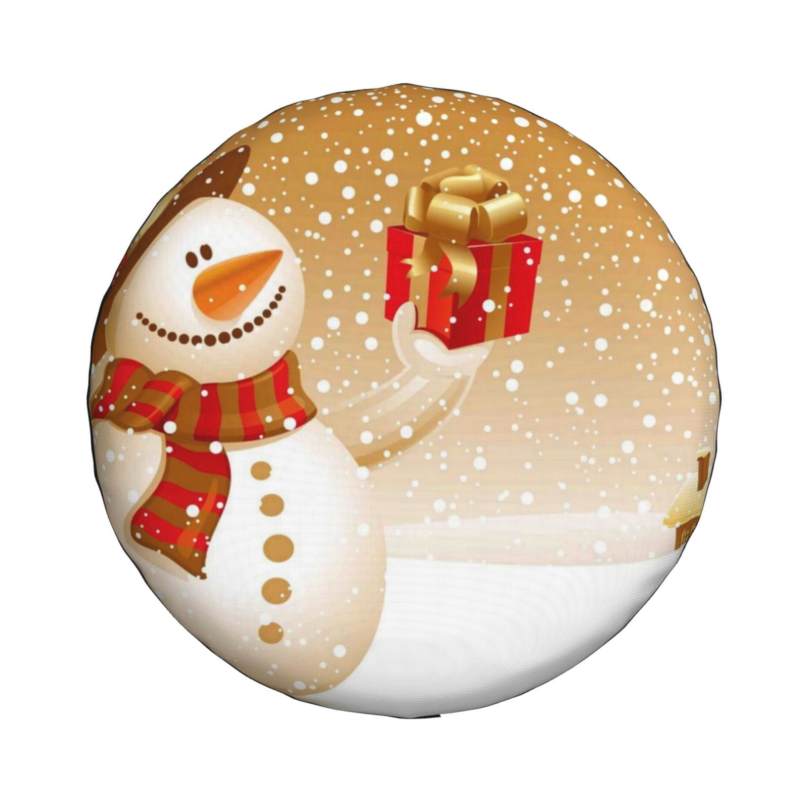 Haiem Spare Tire Cover , Wheel Cover with Christmas Snowman Gift ...