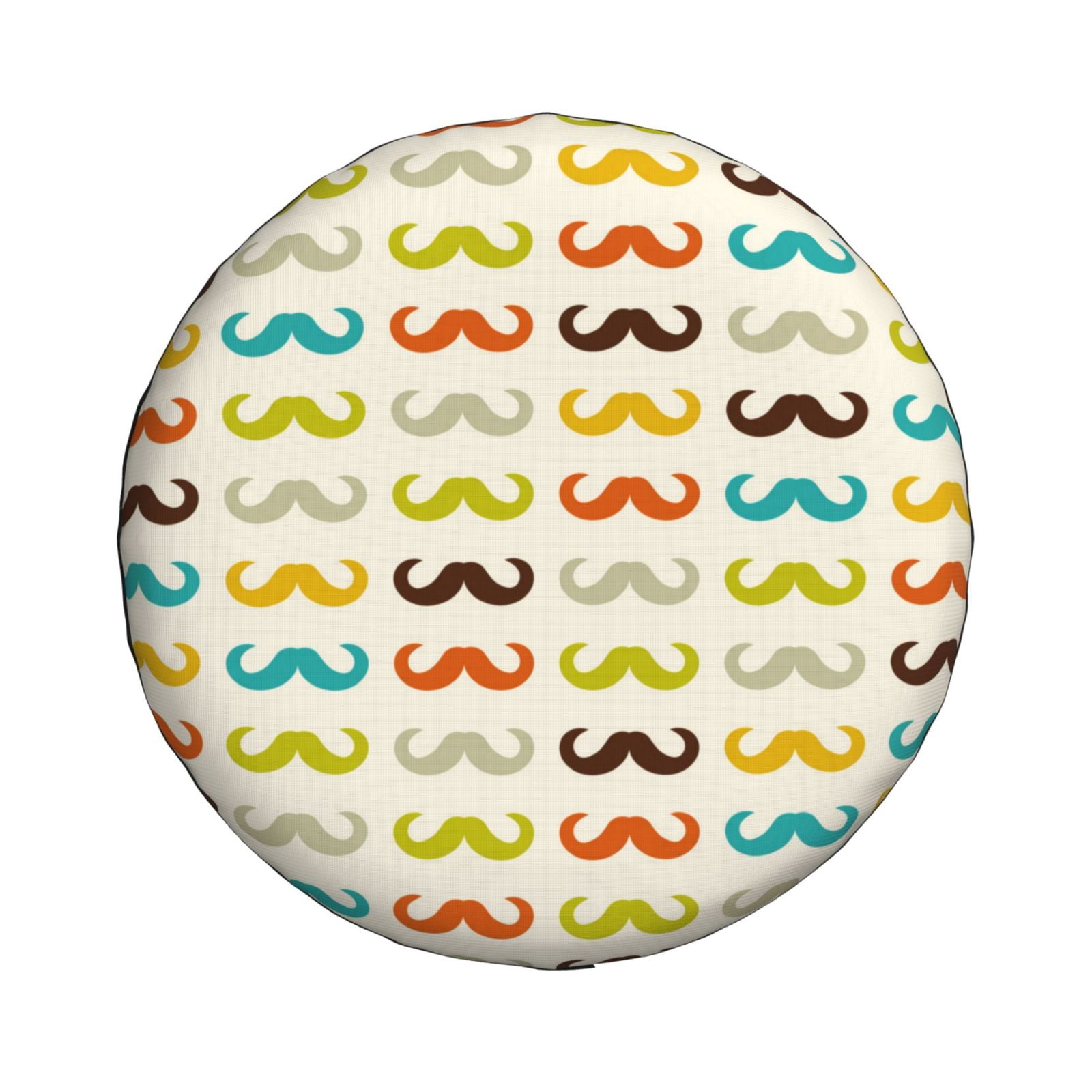 Haiem Spare Tire Cover , Wheel Cover with Colorful Mustache printed ...