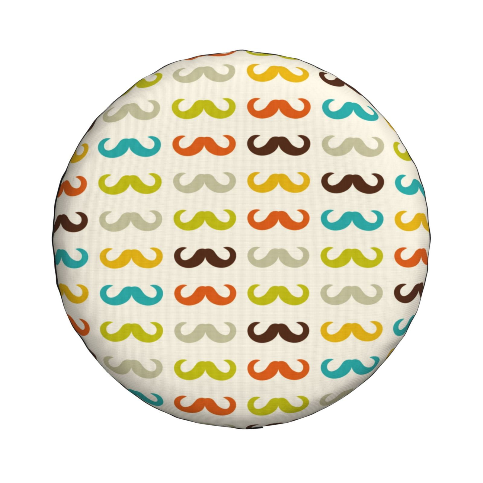 Haiem Spare Tire Cover , Wheel Cover with Colorful Mustache printed ...