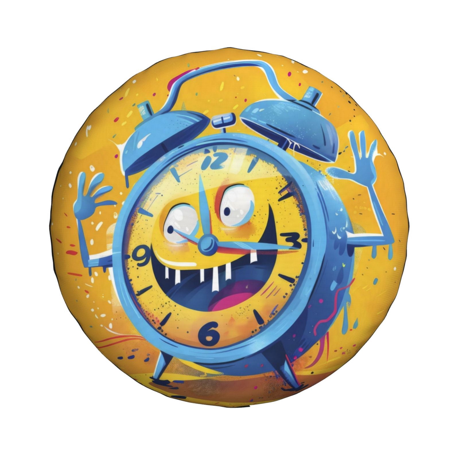 Haiem Spare Tire Cover , Wheel Cover with Funny Alarm Clock ...