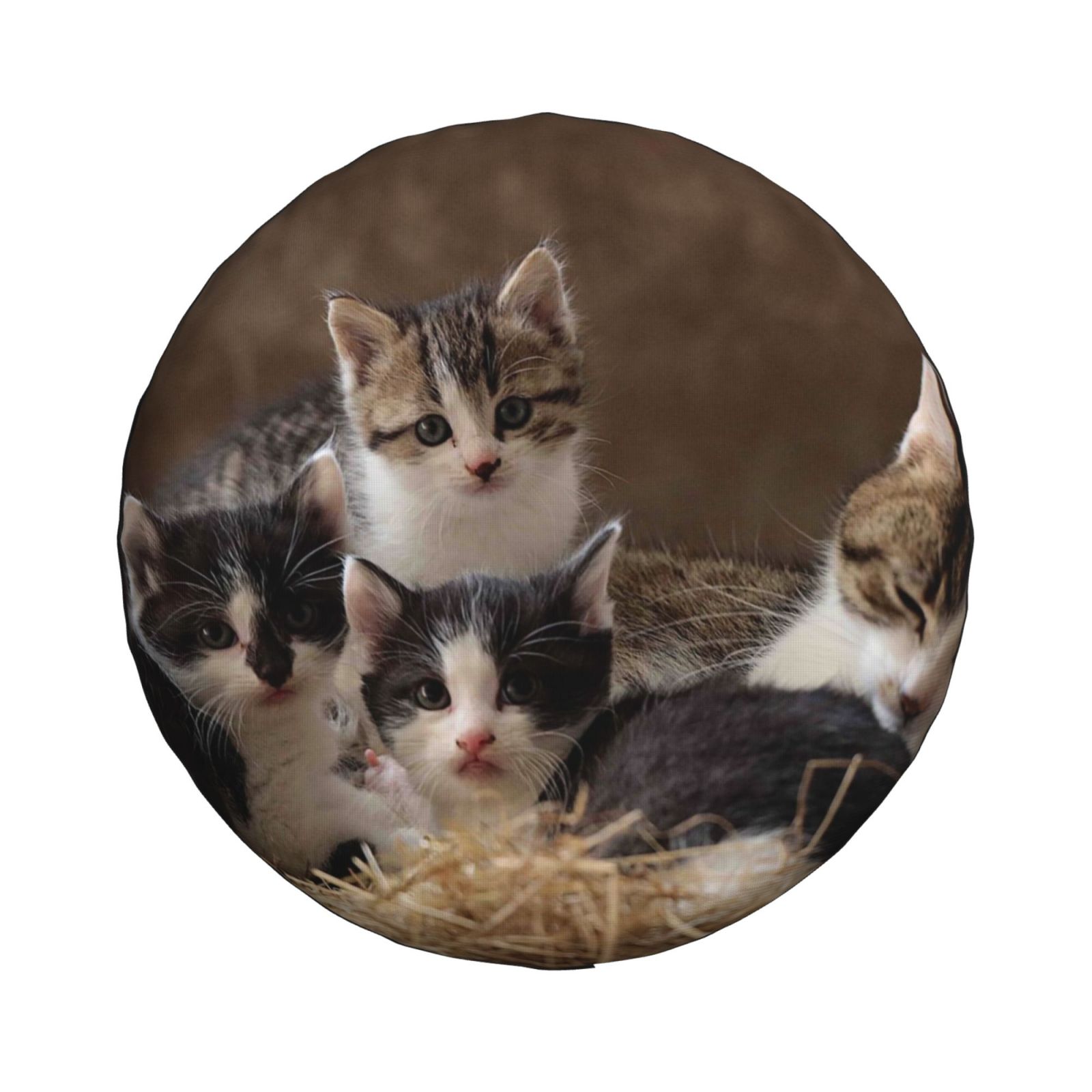 Haiem Spare Tire Cover , Wheel Cover with Cat Family printed, Camper ...