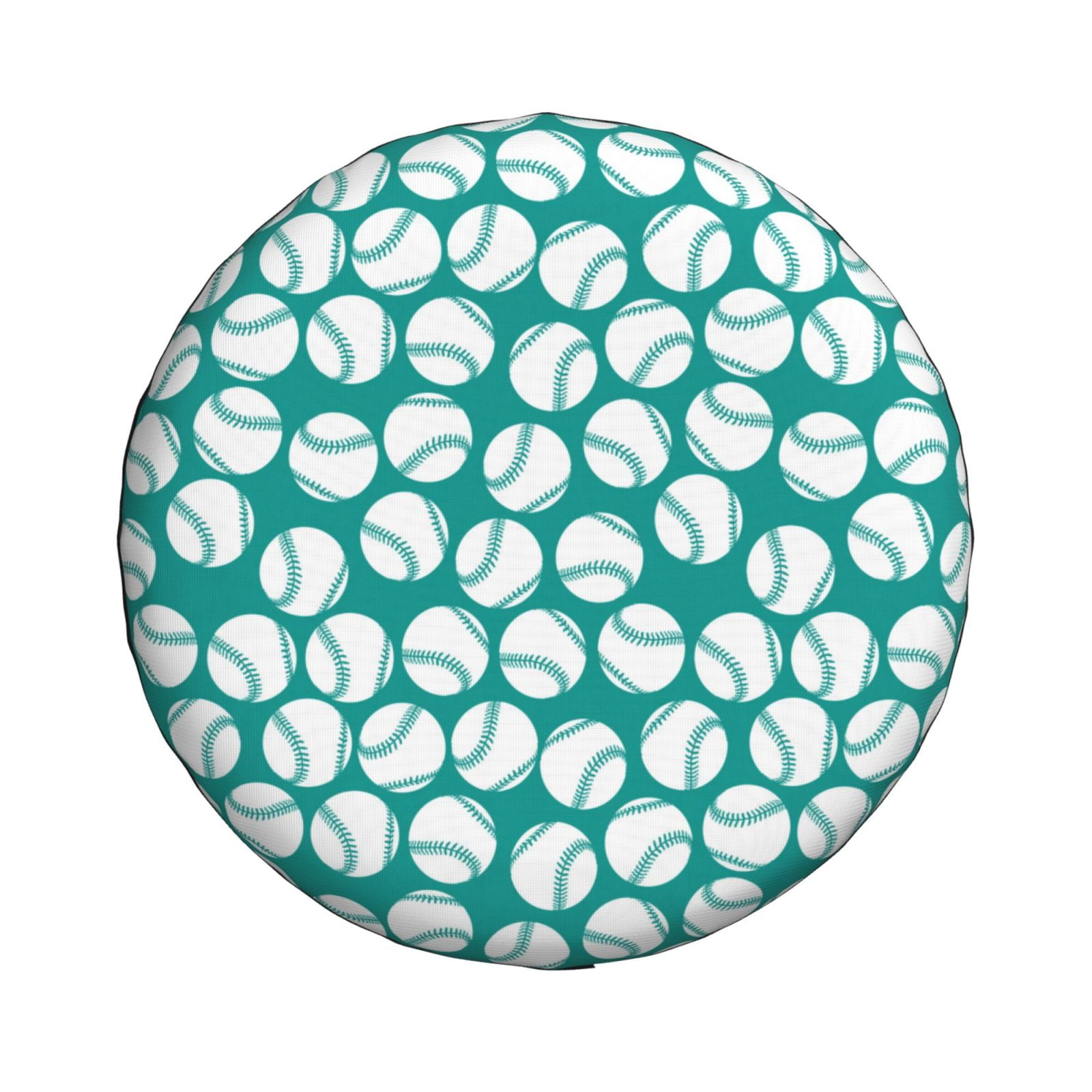 Haiem Spare Tire Cover , Wheel Cover with Green Baseball printed ...
