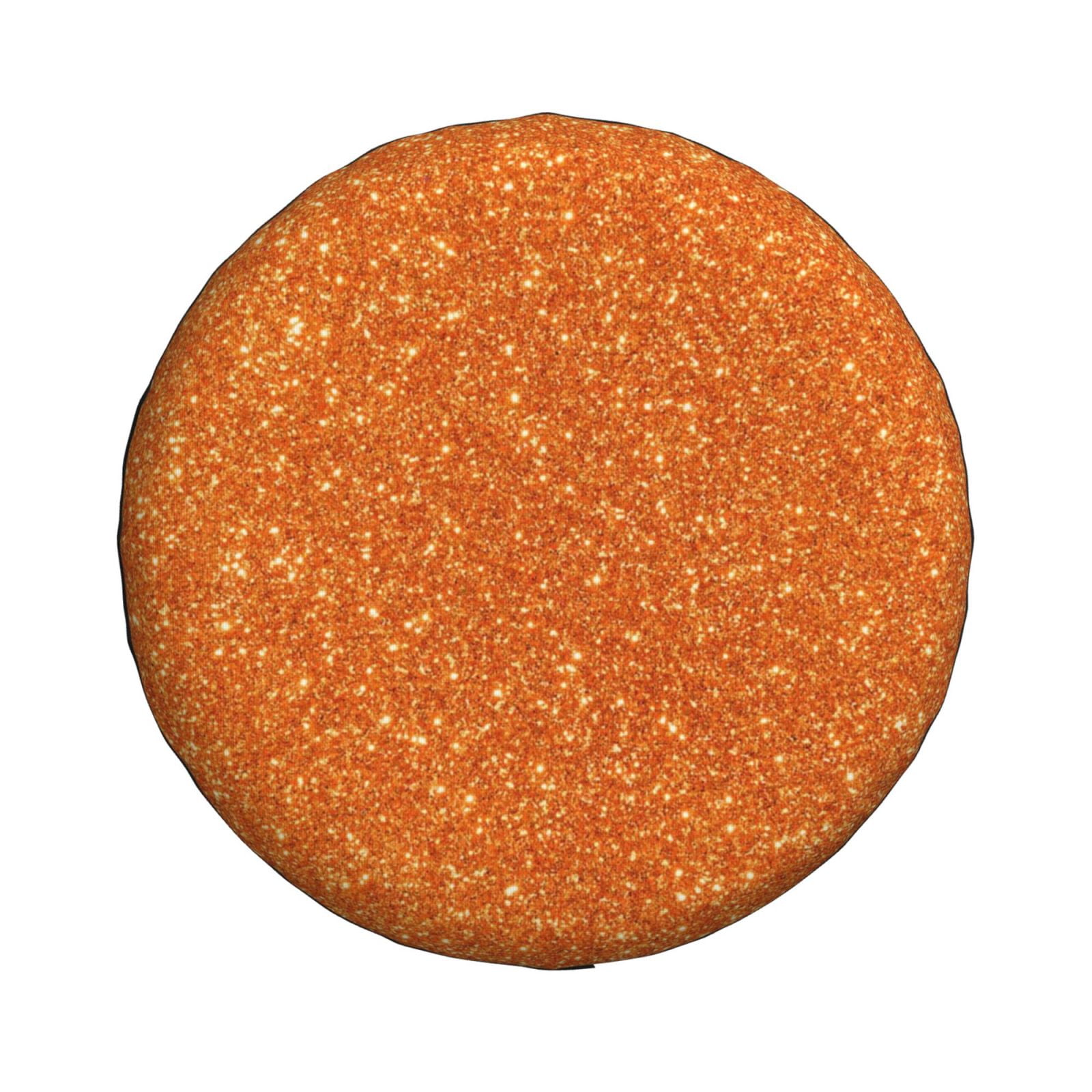 Haiem Spare Tire Cover , Wheel Cover with Orange Glitter printed ...