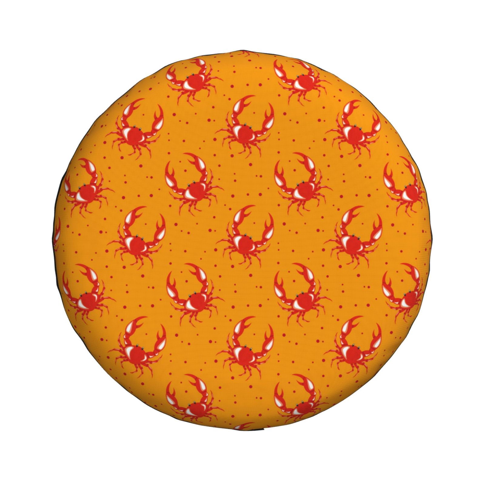 Haiem Spare Tire Cover , Wheel Cover with Red Crab printed, Camper ...