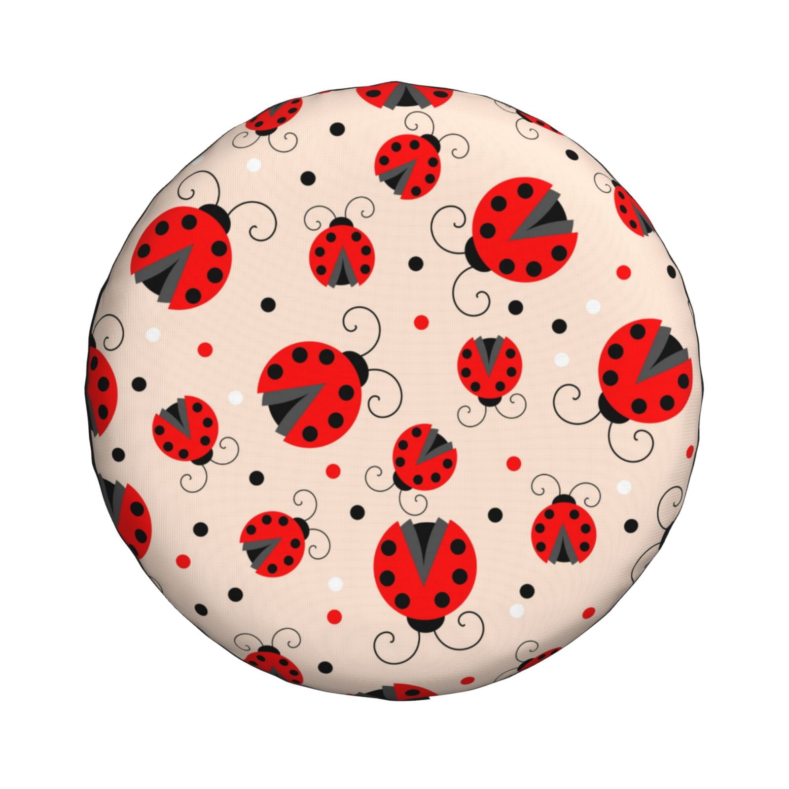 Haiem Spare Tire Cover , Wheel Cover with Red Ladybug printed, Camper ...