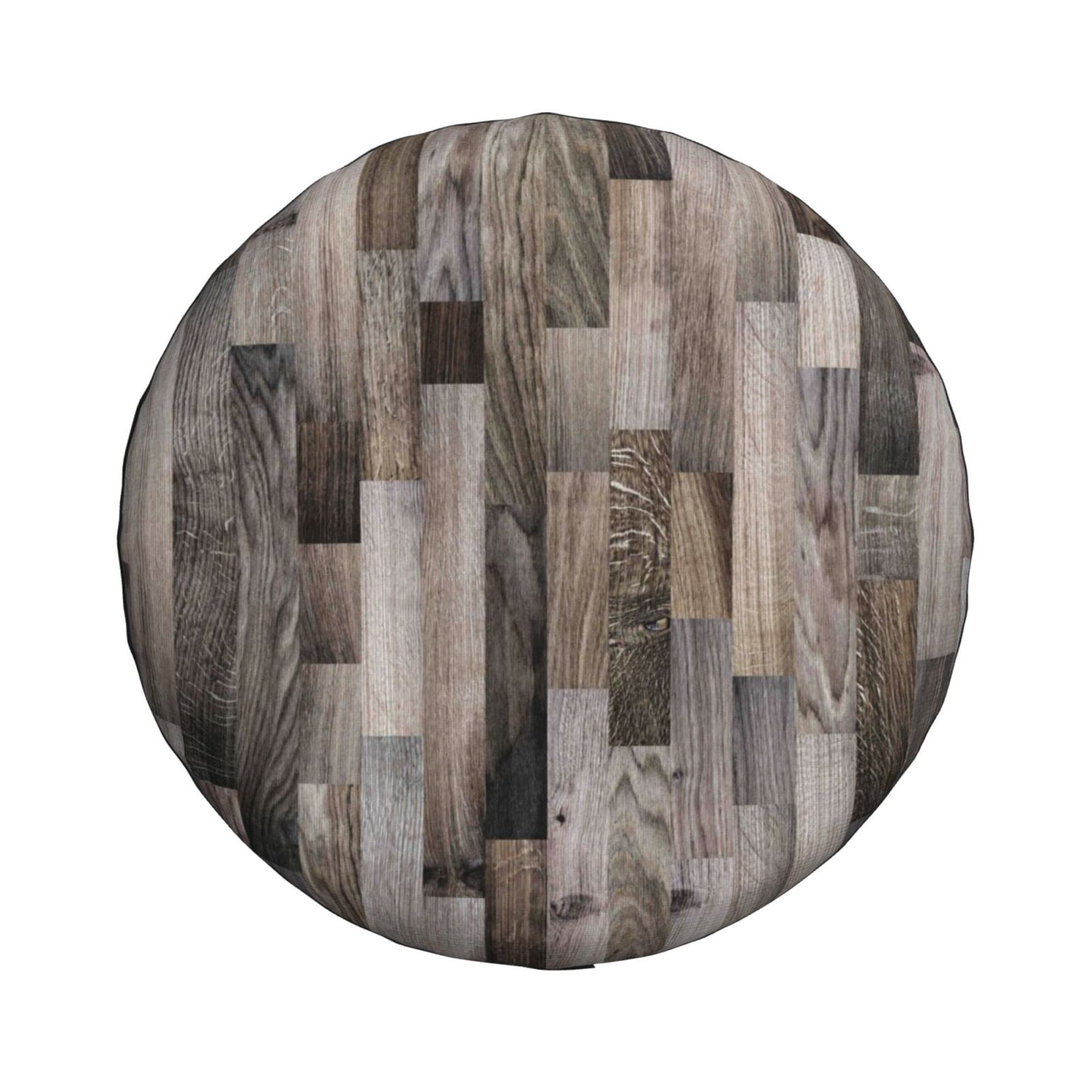 Haiem Spare Tire Cover , Wheel Cover with Wooden Texture printed ...