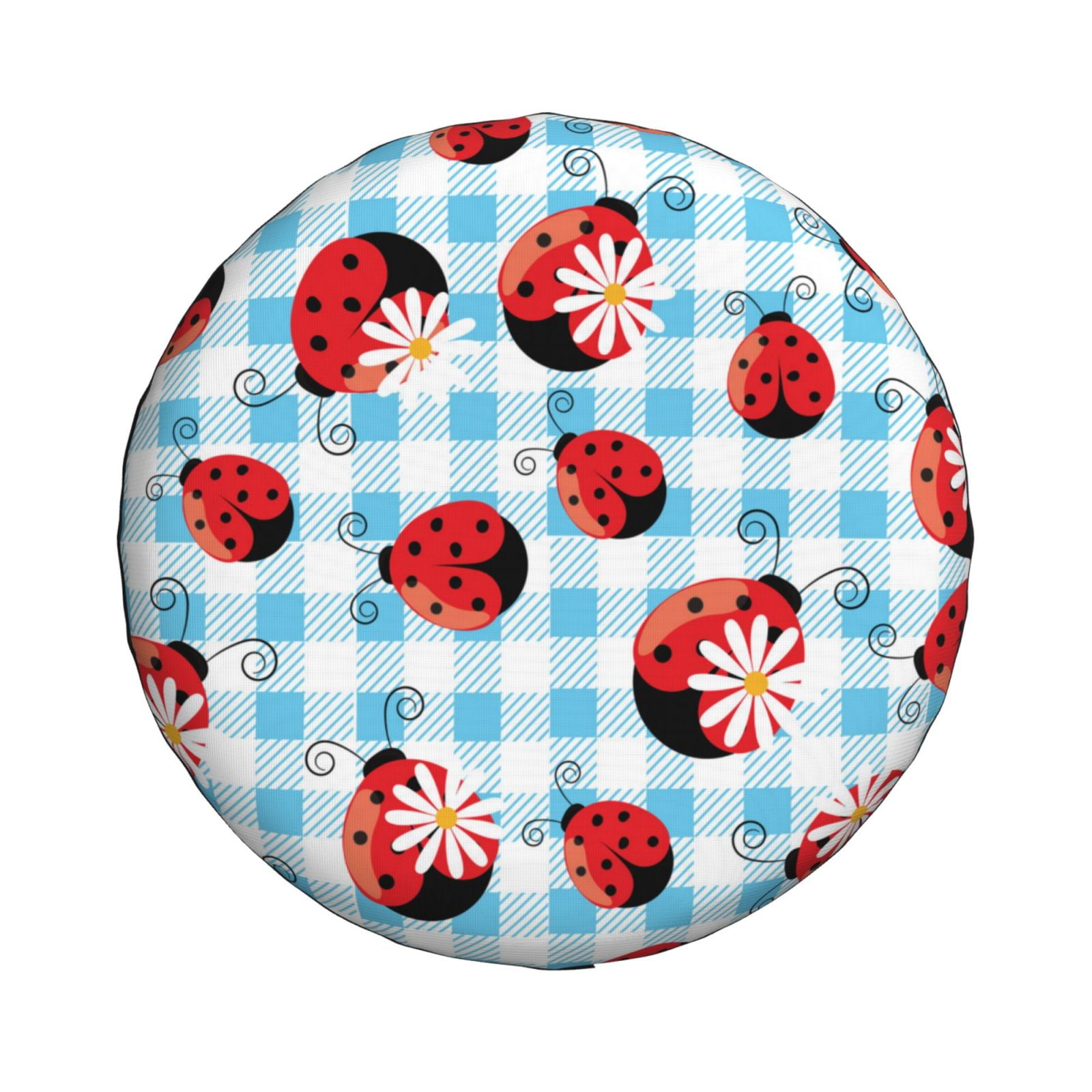 Haiem Spare Tire Cover , Wheel Cover with Flowers and Lady Bugs printed ...