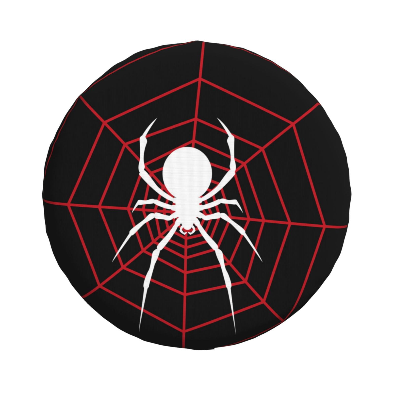 Haiem Spare Tire Cover , Wheel Cover with Spider On The Web printed ...