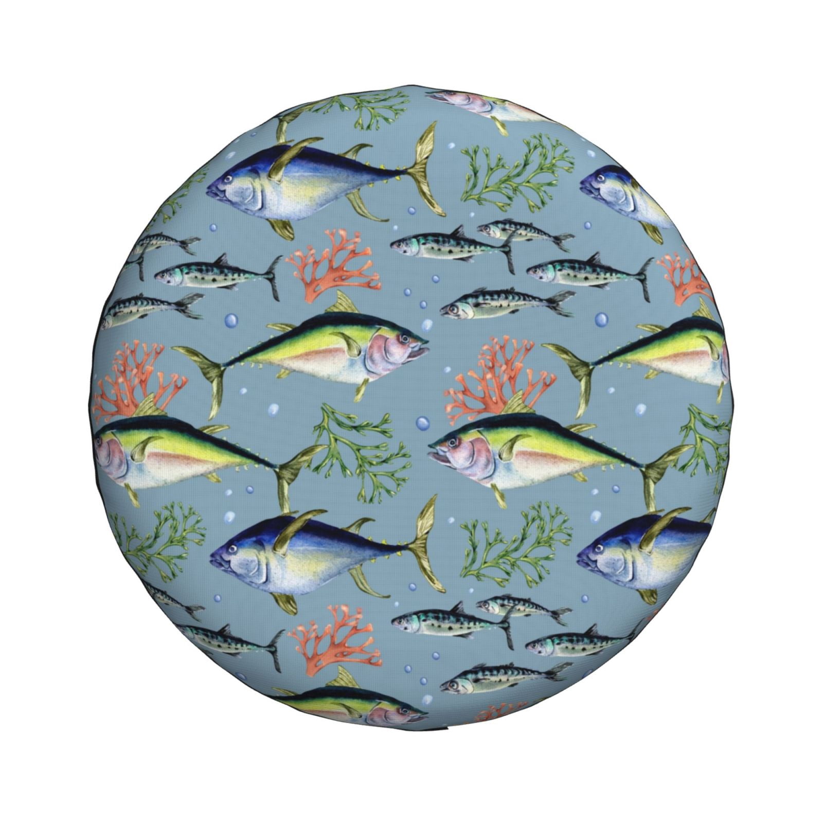 Haiem Spare Tire Cover , Wheel Cover with Various Wild Sea Fish printed ...