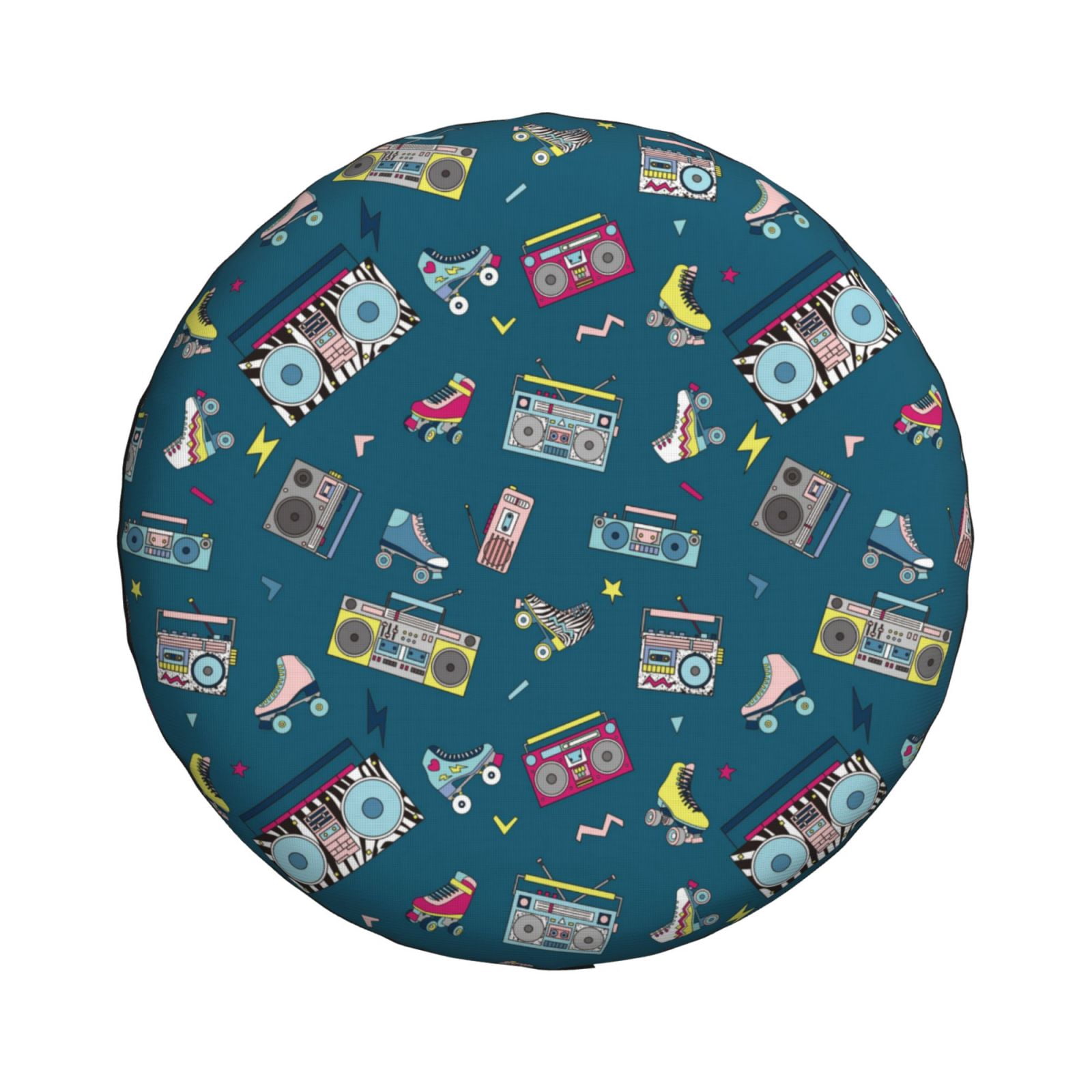 Haiem Spare Tire Cover , Wheel Cover with Vintage Tape Players And ...