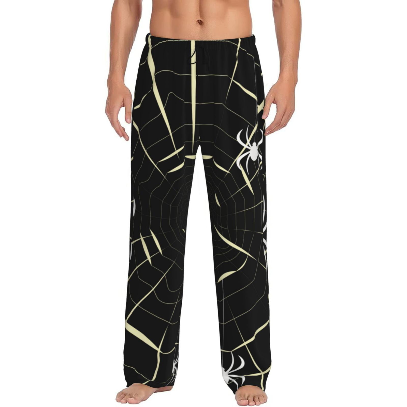 Haiem Spiders On The Web Men's Pajama Pants Ultra Lightweight Pjs ...