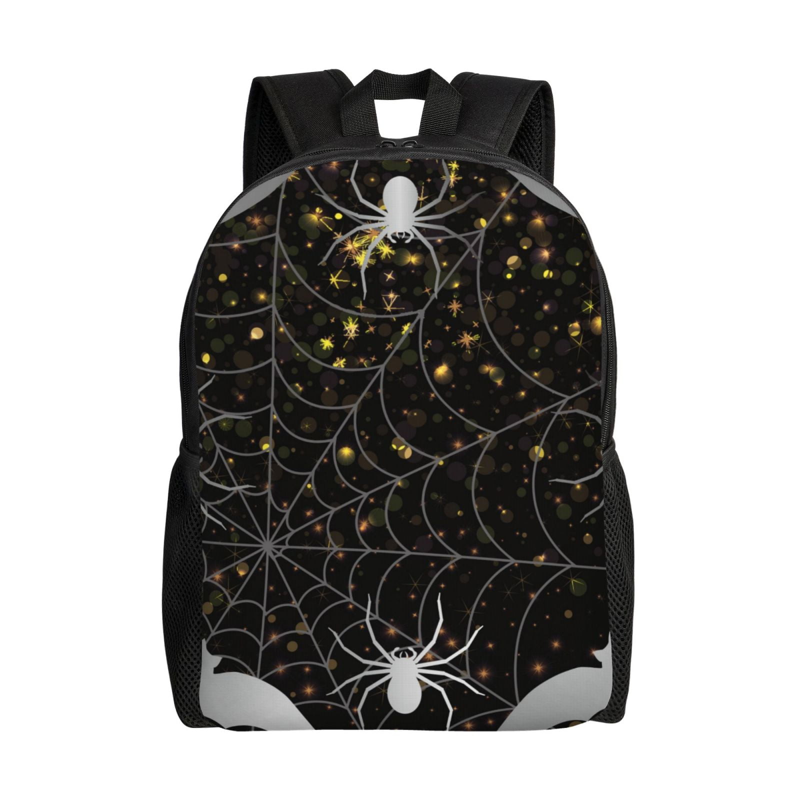Haiem Spiderweb Bats And A Spider Backpack - Stylish and Durable 15 ...