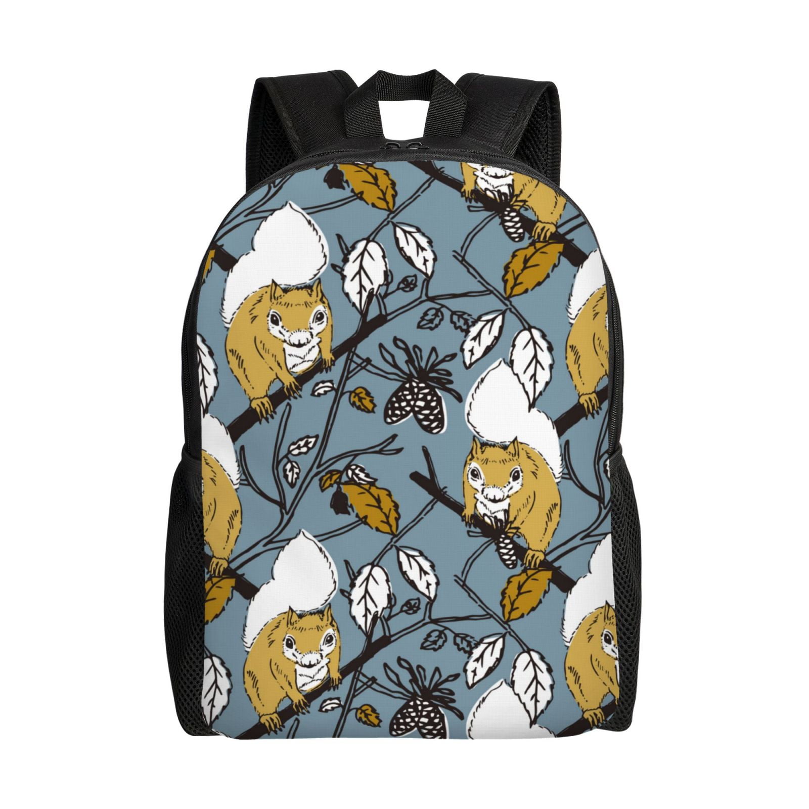 Haiem Squirrel And Leaves Backpack - Stylish and Durable 15-inch Laptop ...