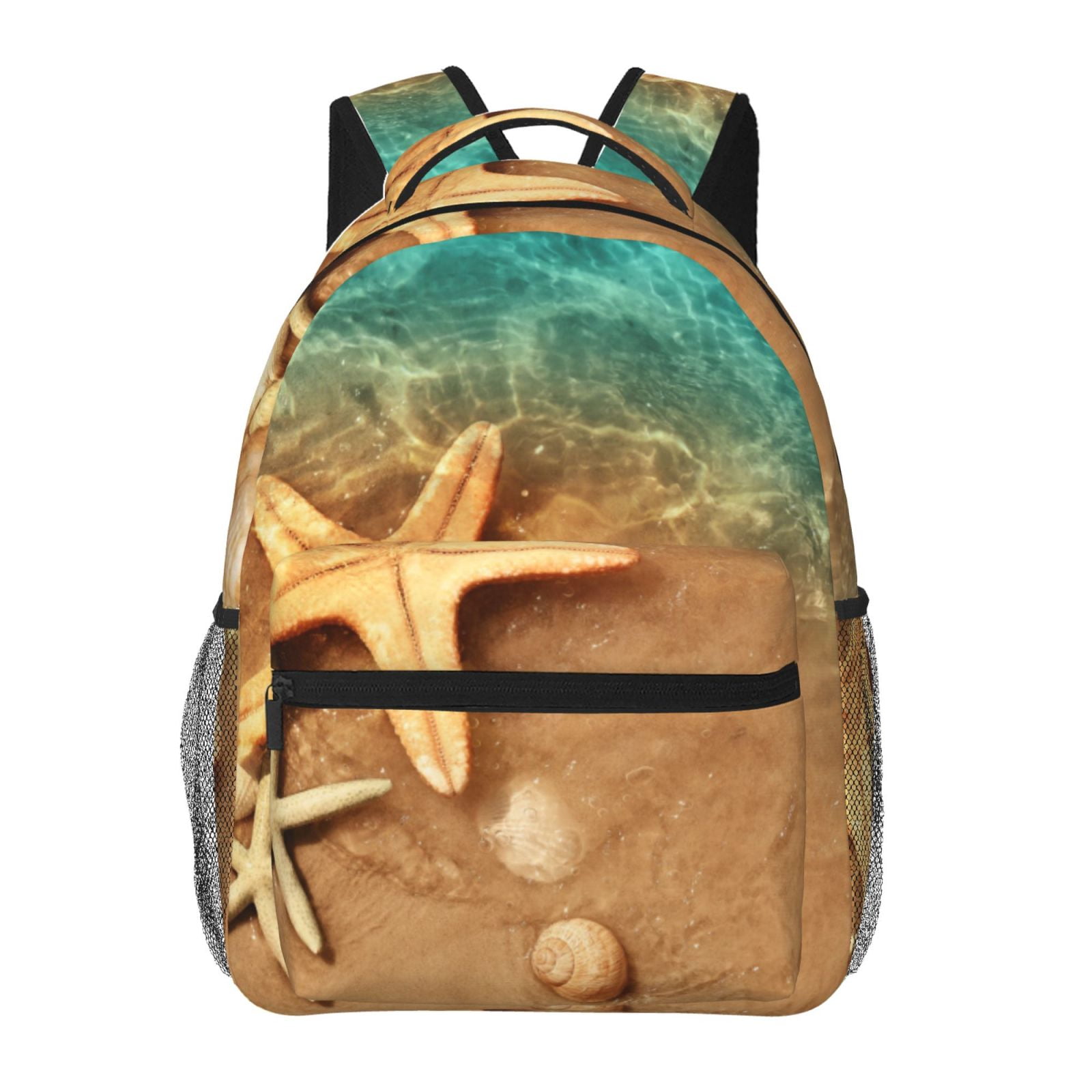 Haiem Starfish And Seashell 1 Printed School Backpack,Casual Travel ...