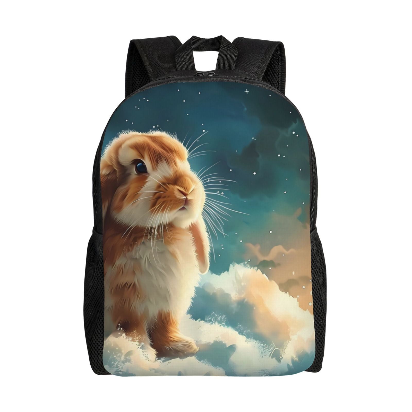 Haiem Starry Sky Cloud Cute Rabbit Backpack - Stylish and Durable 15 ...