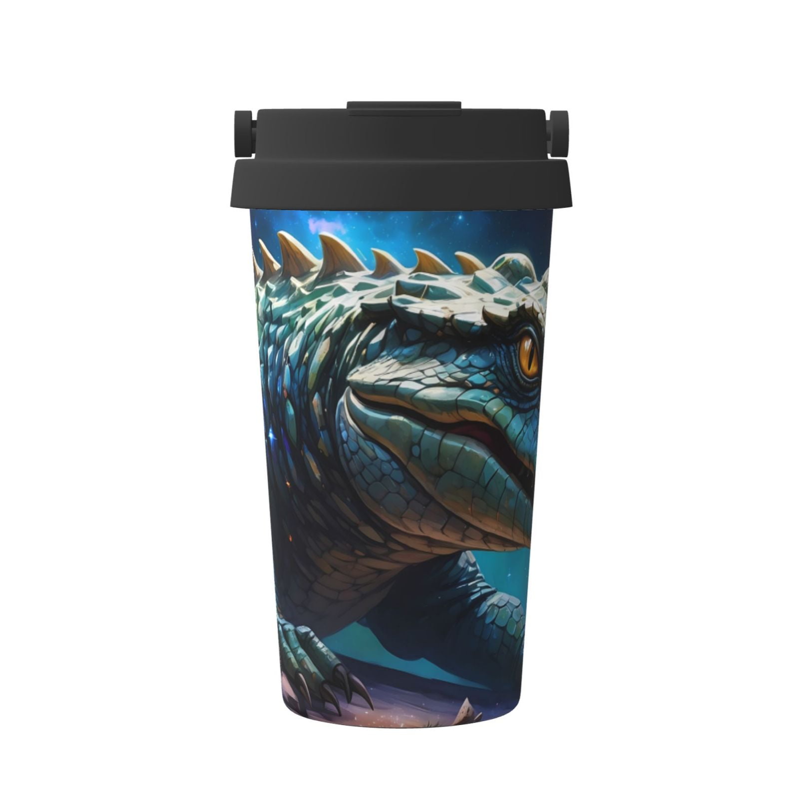 Haiem Starry Sky Colorful Crocodile A Printed Stainless Steel Vacuum ...