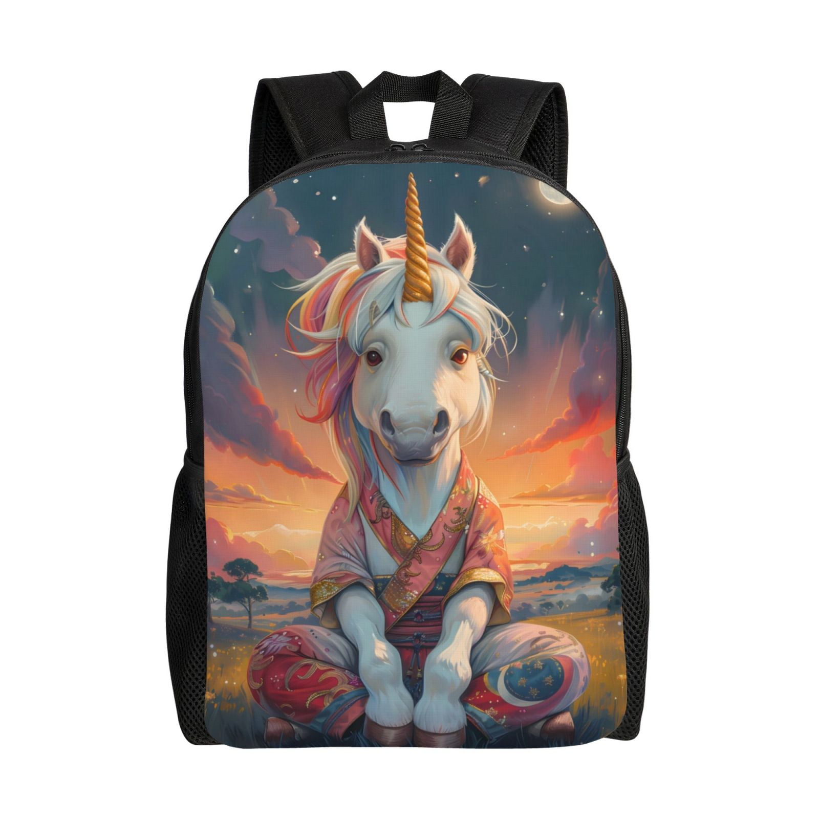 Haiem Starry Sky Cute Horse Backpack - Stylish and Durable 15-inch ...