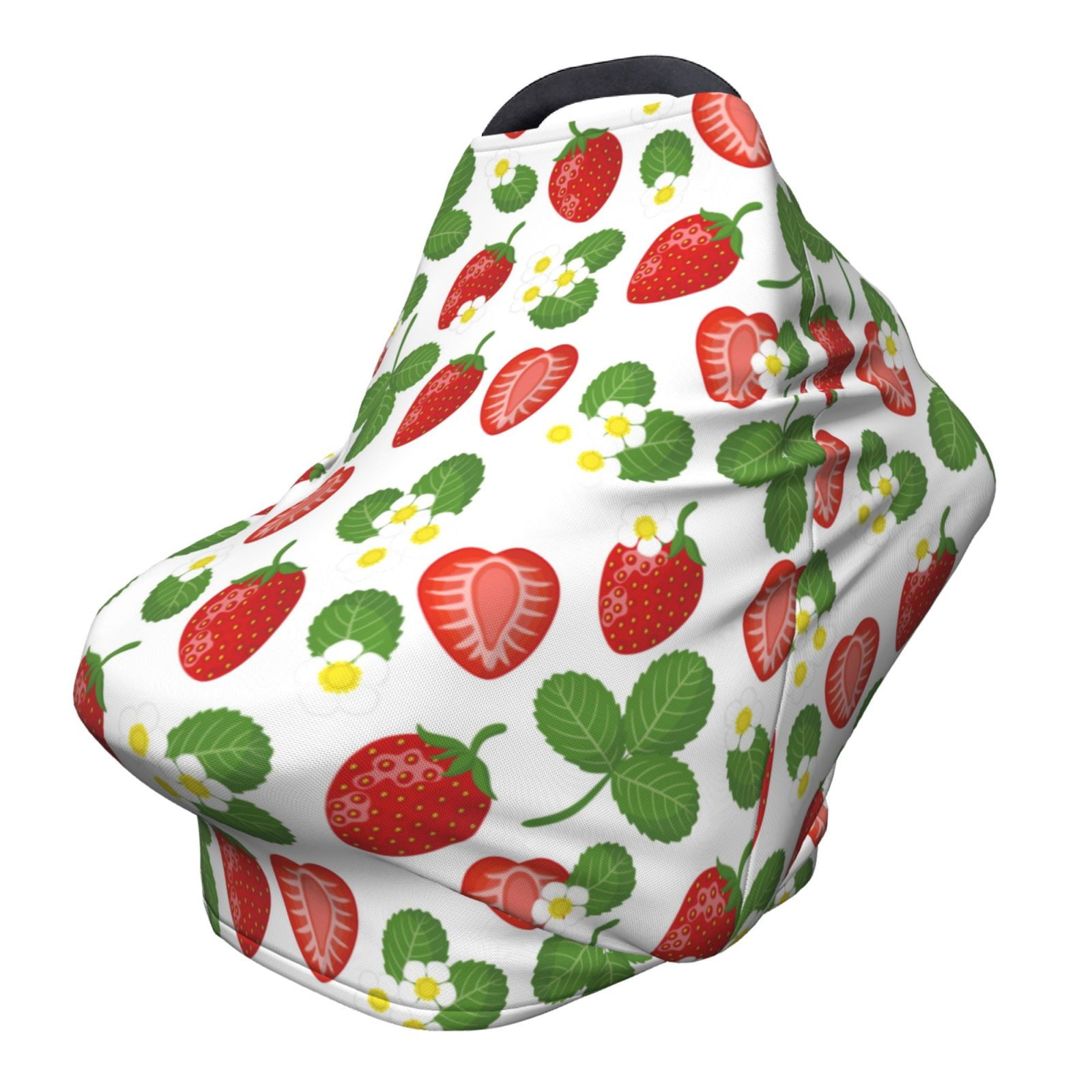 Haiem Strawberry Baby Nursing Cover & Nursing Poncho - Multi Use Cover ...