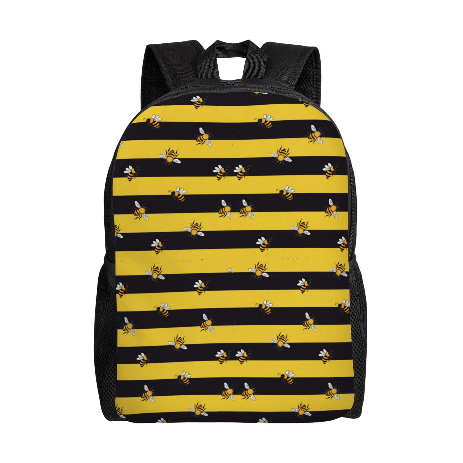 Haiem Striped With Bees Backpack - Stylish and Durable 15-inch Laptop ...