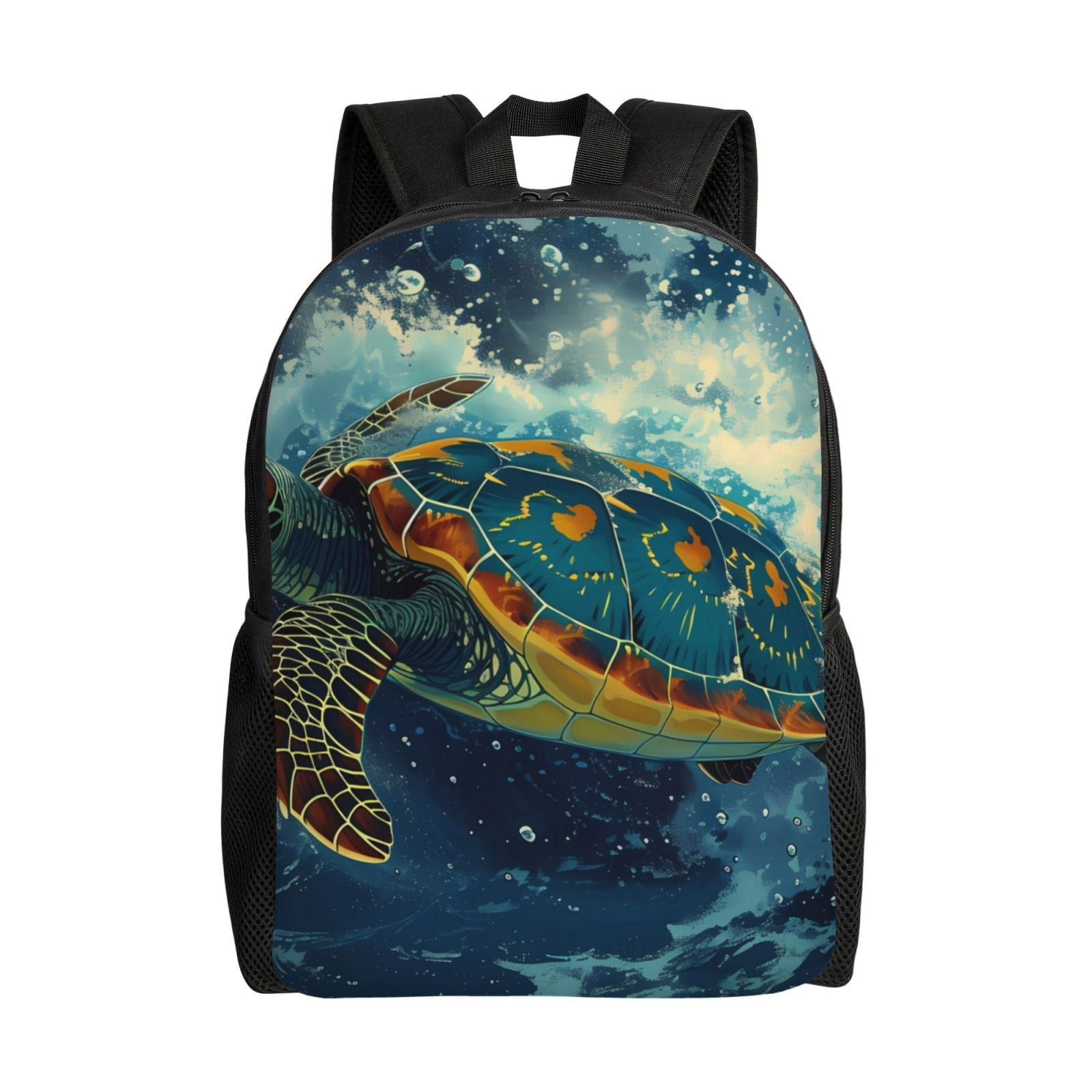 Haiem Surfing Turtle Backpack - Stylish and Durable 15-inch Laptop ...