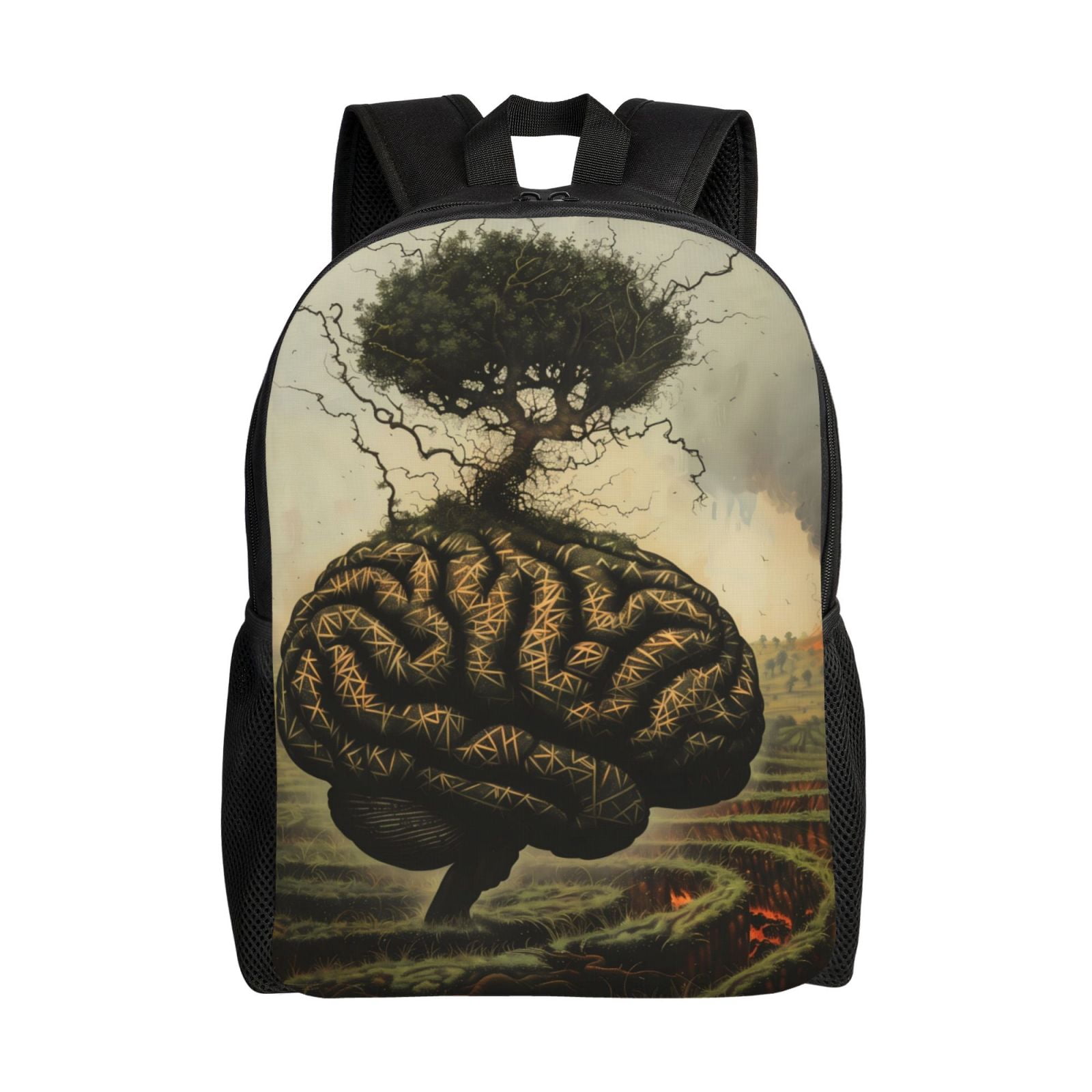 Haiem Surreal Brain Tree Backpack - Stylish and Durable 15-inch Laptop ...