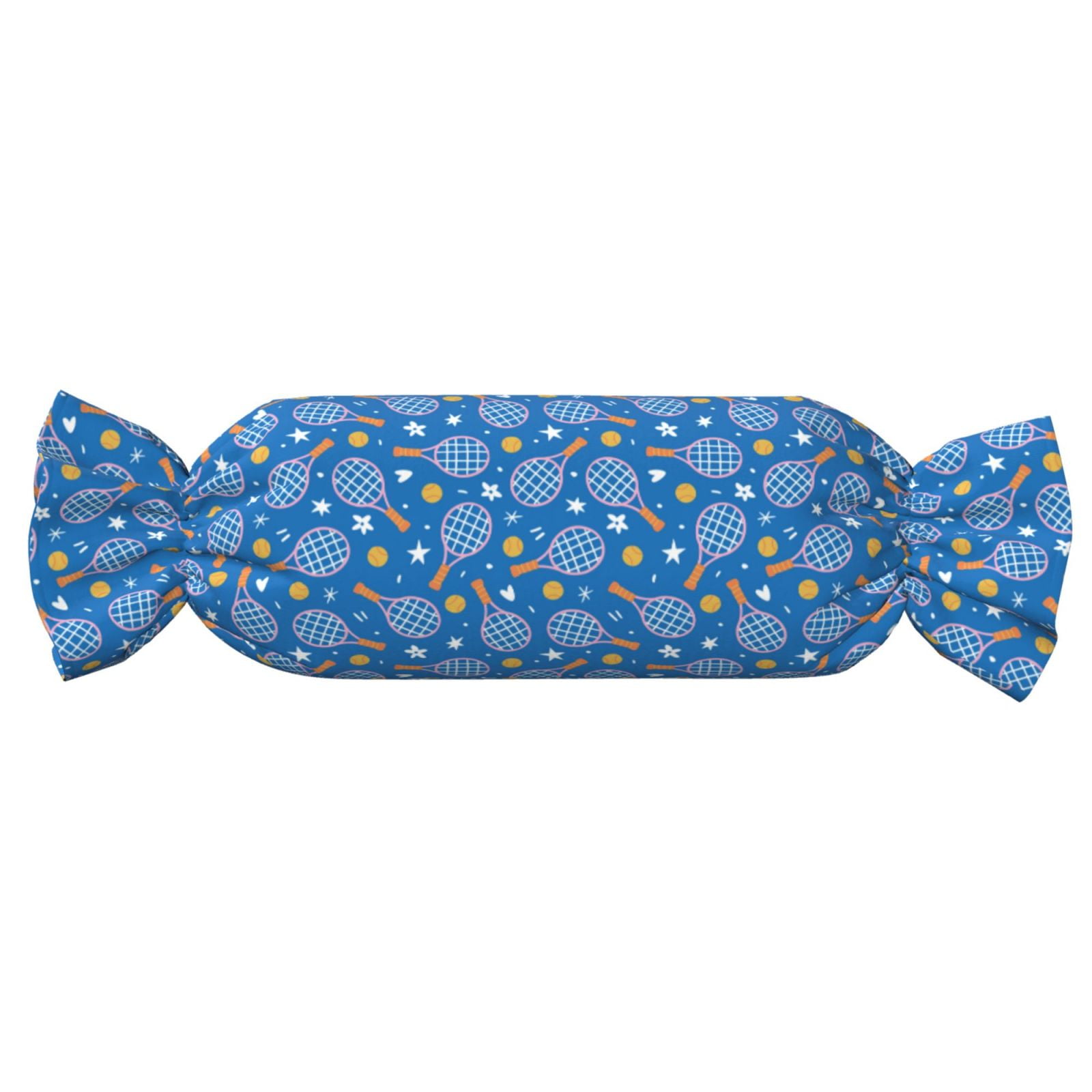 Haiem Tennis for Round Cervical Roll Cylinder Bolster Pillow Candy ...