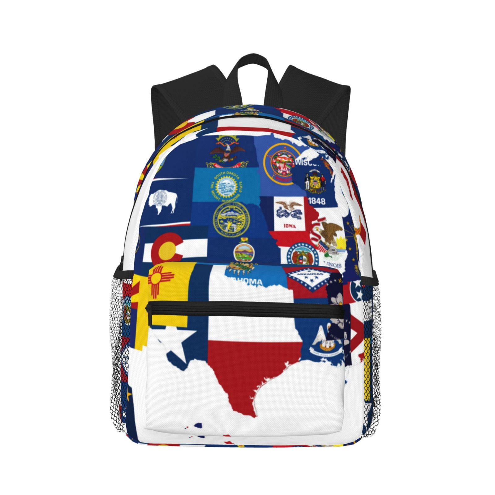 Haiem The Map Of United States Lightweight Backpack for School, Classic ...