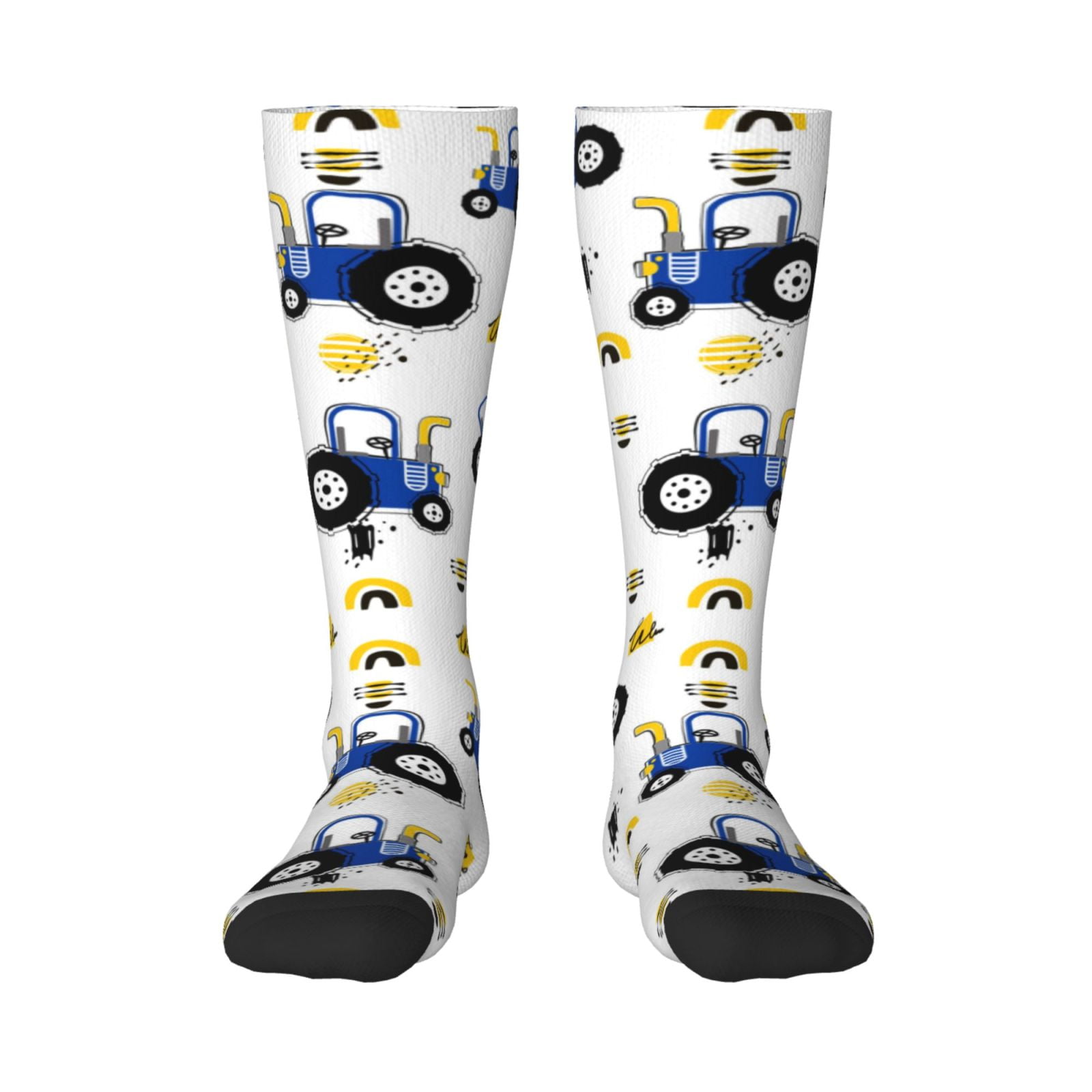 Haiem Tractor And Vehicle Socks, Funny Novelty Crazy Design Cotton ...