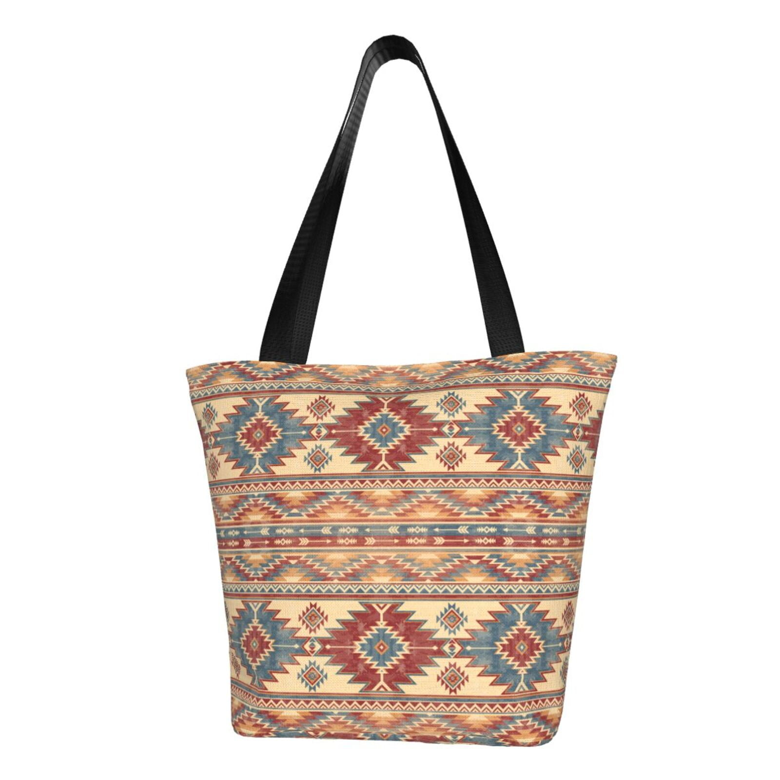 Haiem Traditional Tribal Aztec Pattern Shoulder Bag - Durable and ...