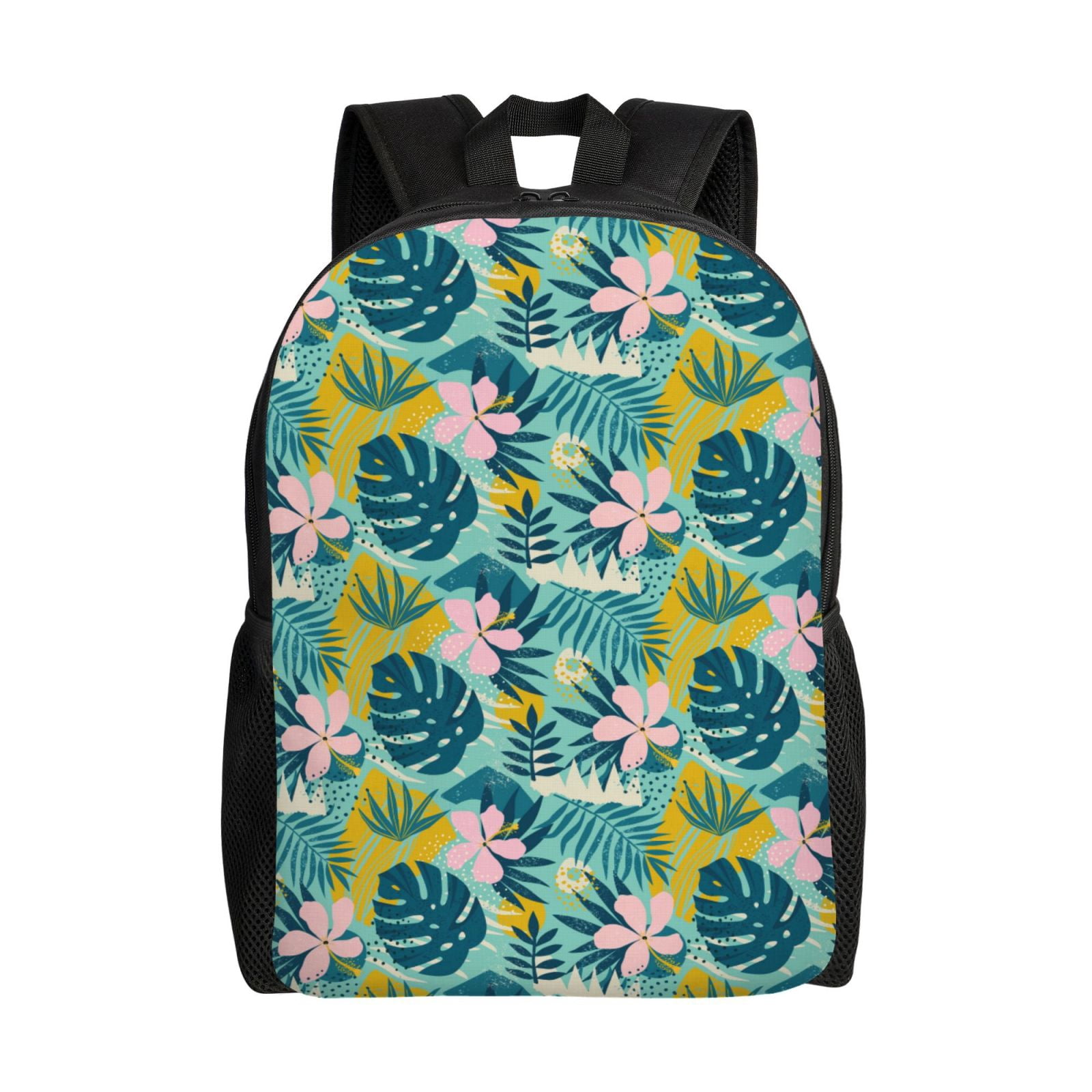 Haiem Tropical Floral Backpack - Stylish and Durable 15-inch Laptop ...