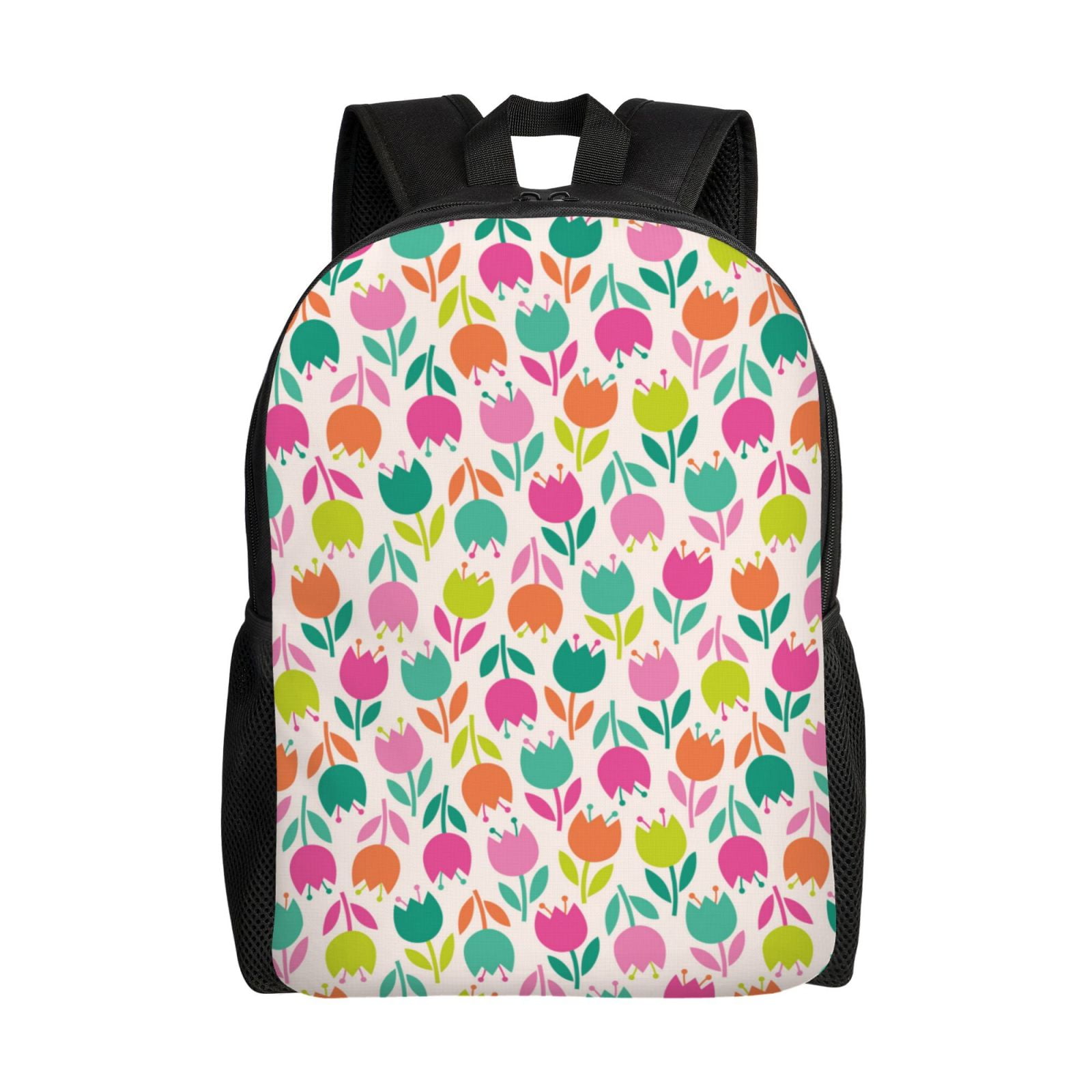 Haiem Tulips Flowers Backpack - Stylish and Durable 15-inch Laptop ...