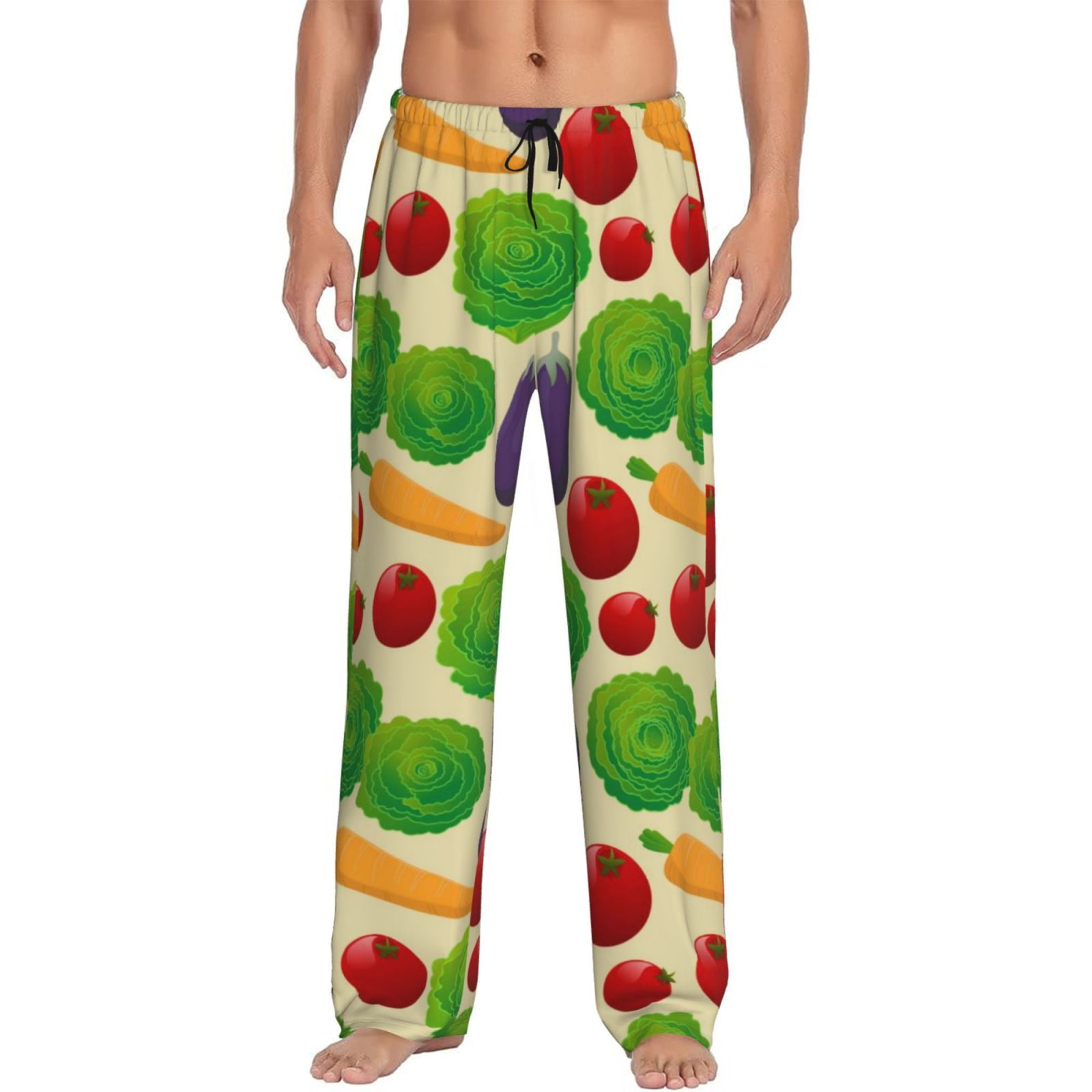 Haiem Vegetable Men's Pajama Pants Ultra Lightweight Pjs Bottoms ...