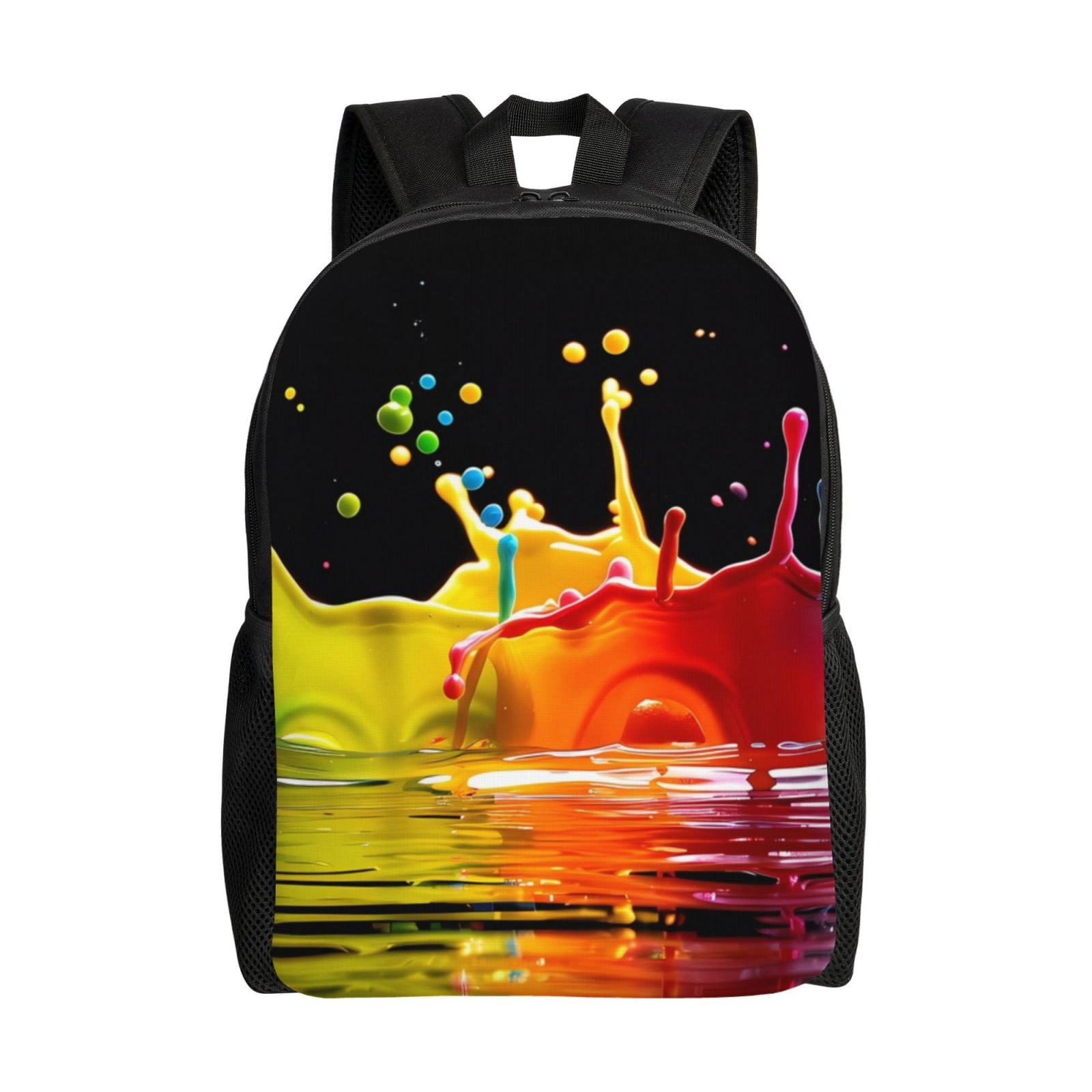 Haiem Vibrant Color Splash Backpack - Stylish and Durable 15-inch ...