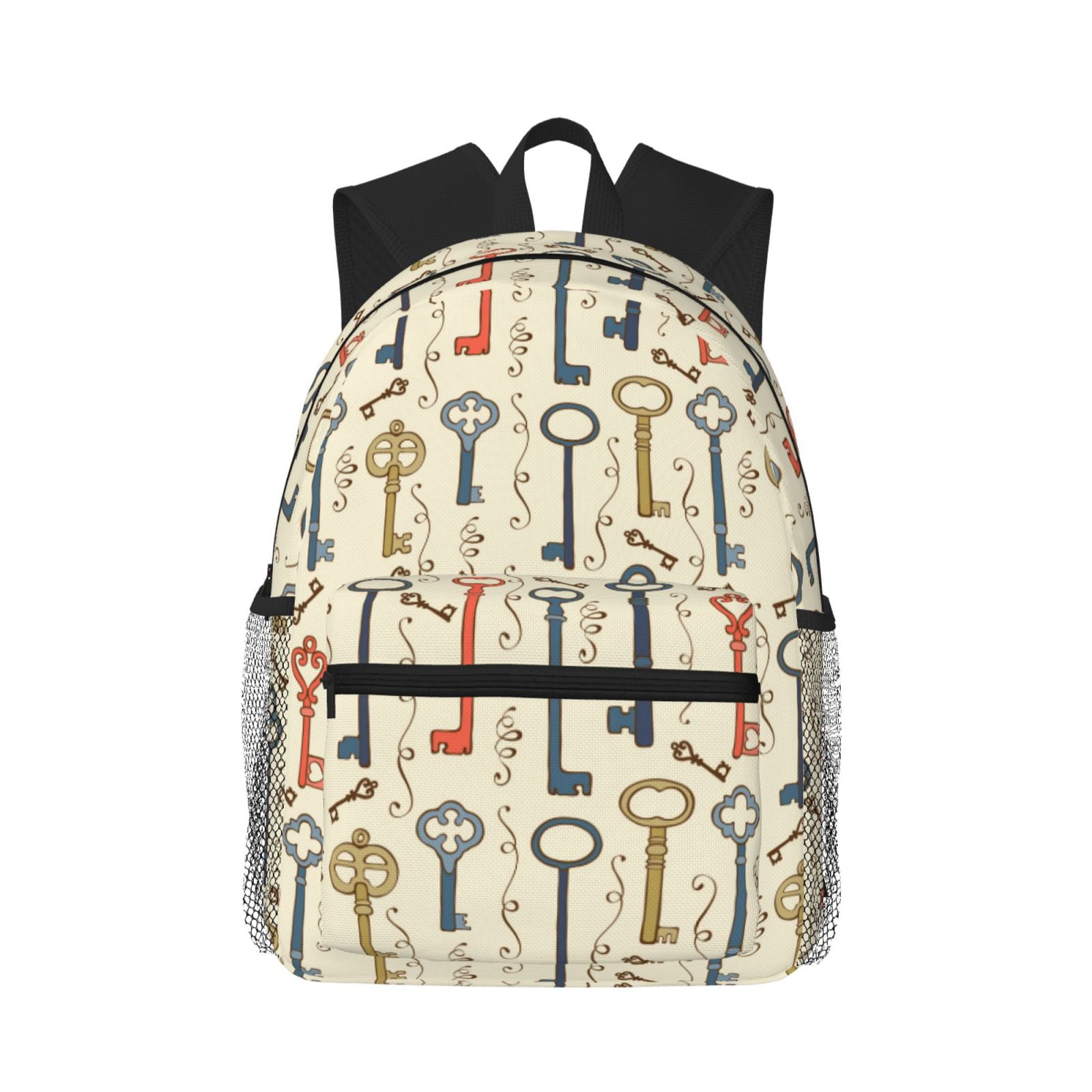 Haiem Vintage Keys1 Lightweight Backpack for School, Classic Basic ...