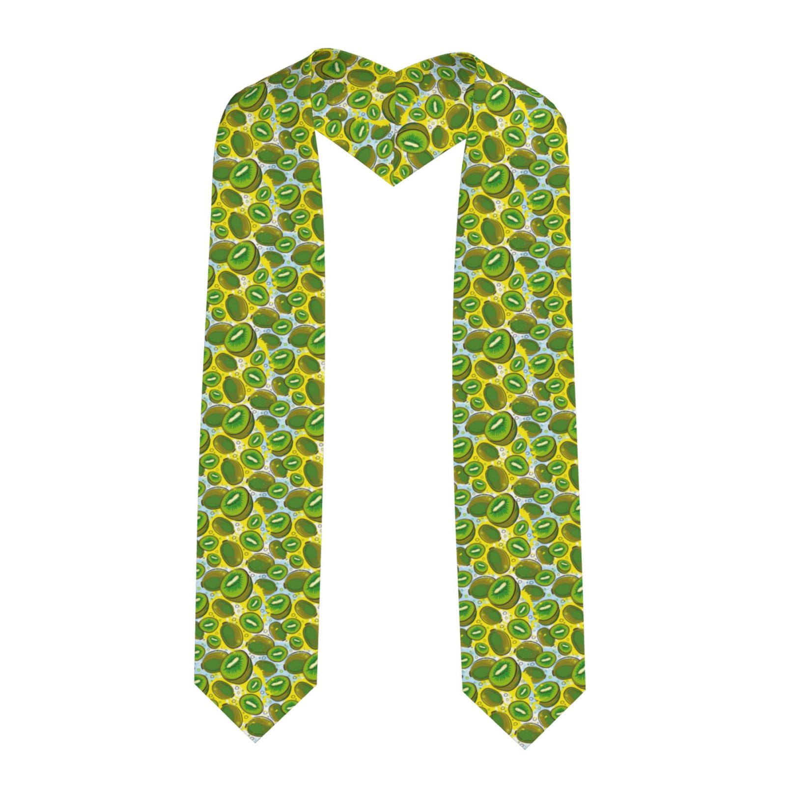 Haiem Watercolor Kiwi Fruits Summer Pattern Graduation Stole 2024 ...