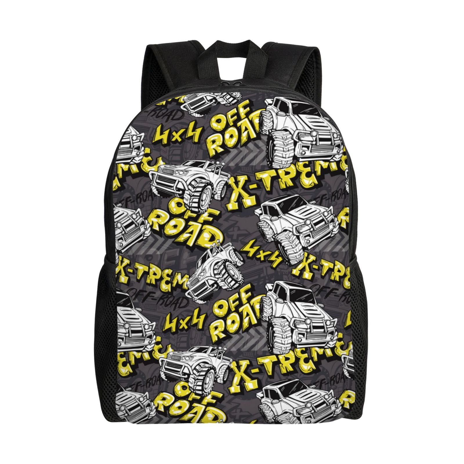 Haiem White Retro Off-Road Vehicle Backpack - Stylish and Durable 15 ...