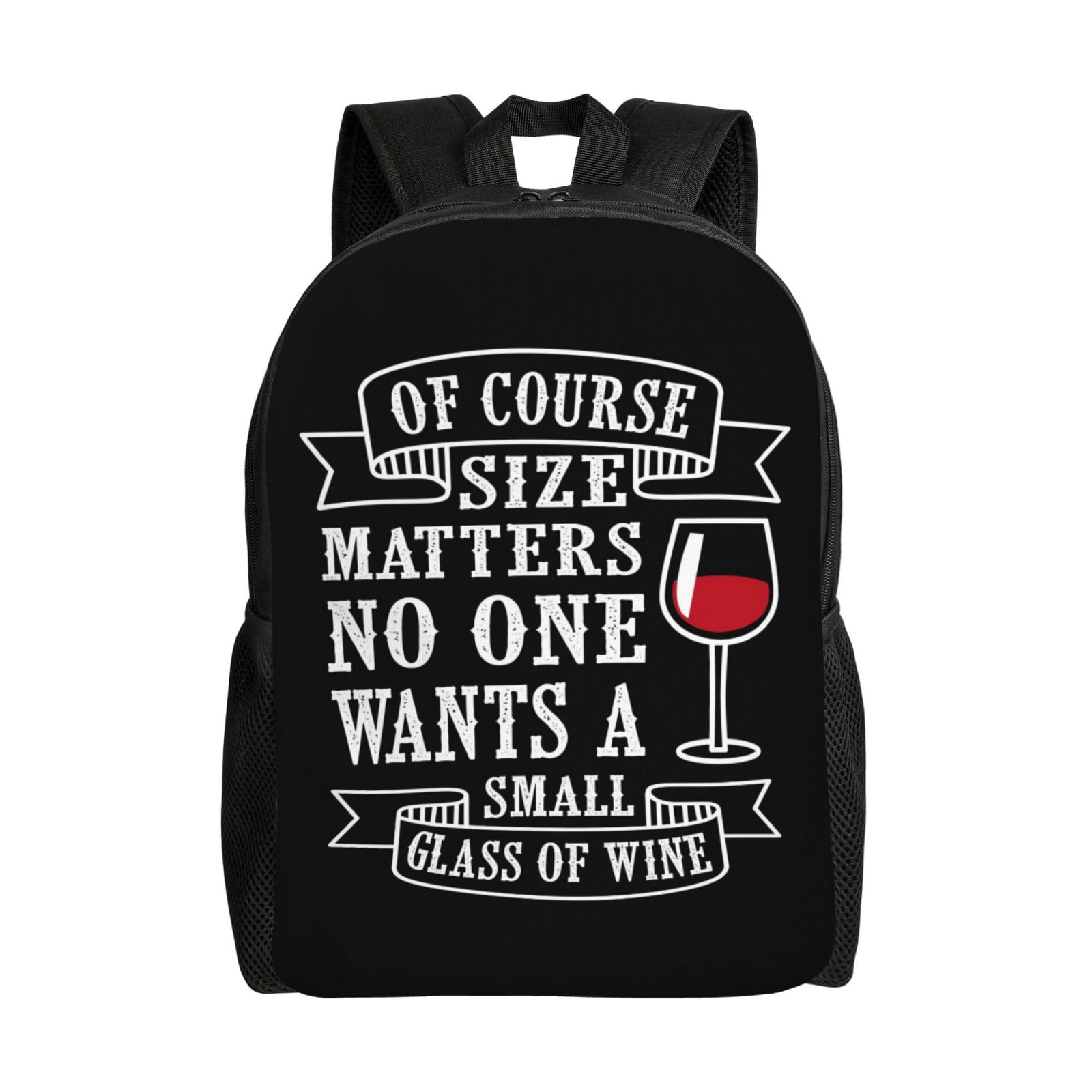 Haiem Wine Funny Backpack - Stylish and Durable 15-inch Laptop Backpack ...