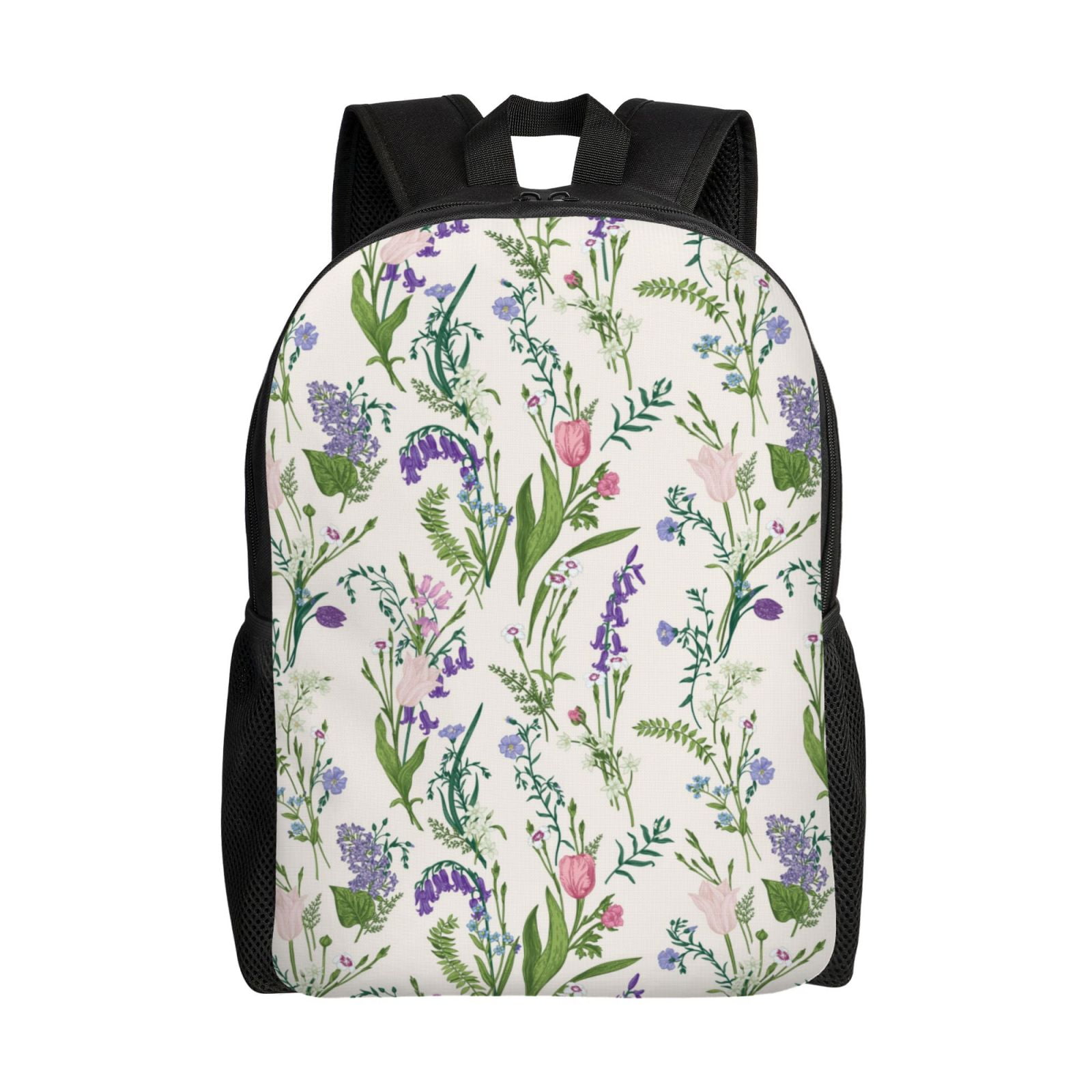 Haiem Wisteria Flower Backpack - Stylish and Durable 15-inch Laptop ...